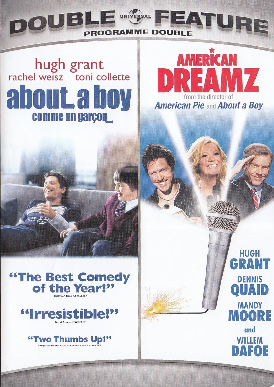 Amazon.com: About A Boy / American Dreamz (Double Feature) : Hugh Grant ...