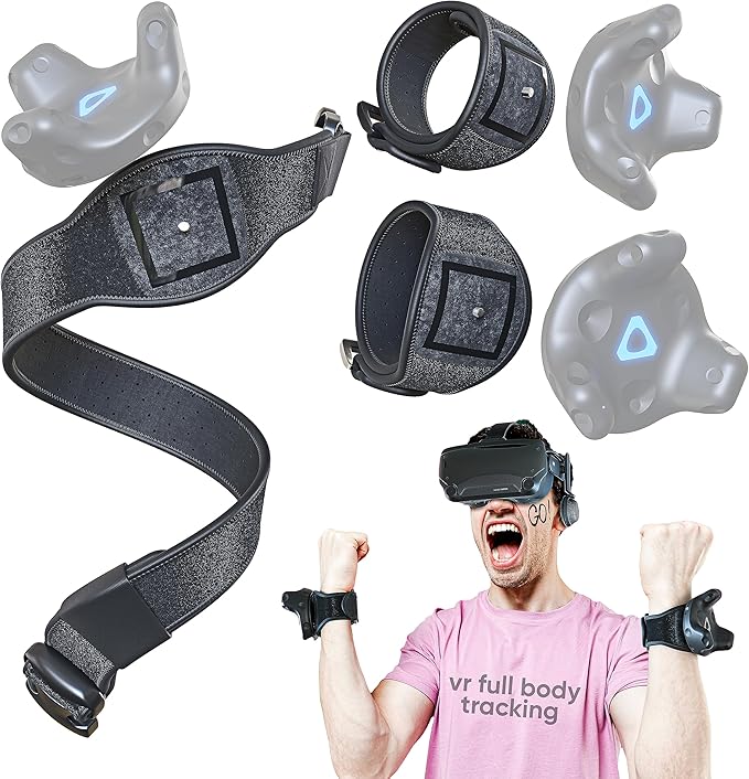 Amazon.com: Skywin VR Tracker Belt and Tracker Strap Bundle Compatible ...