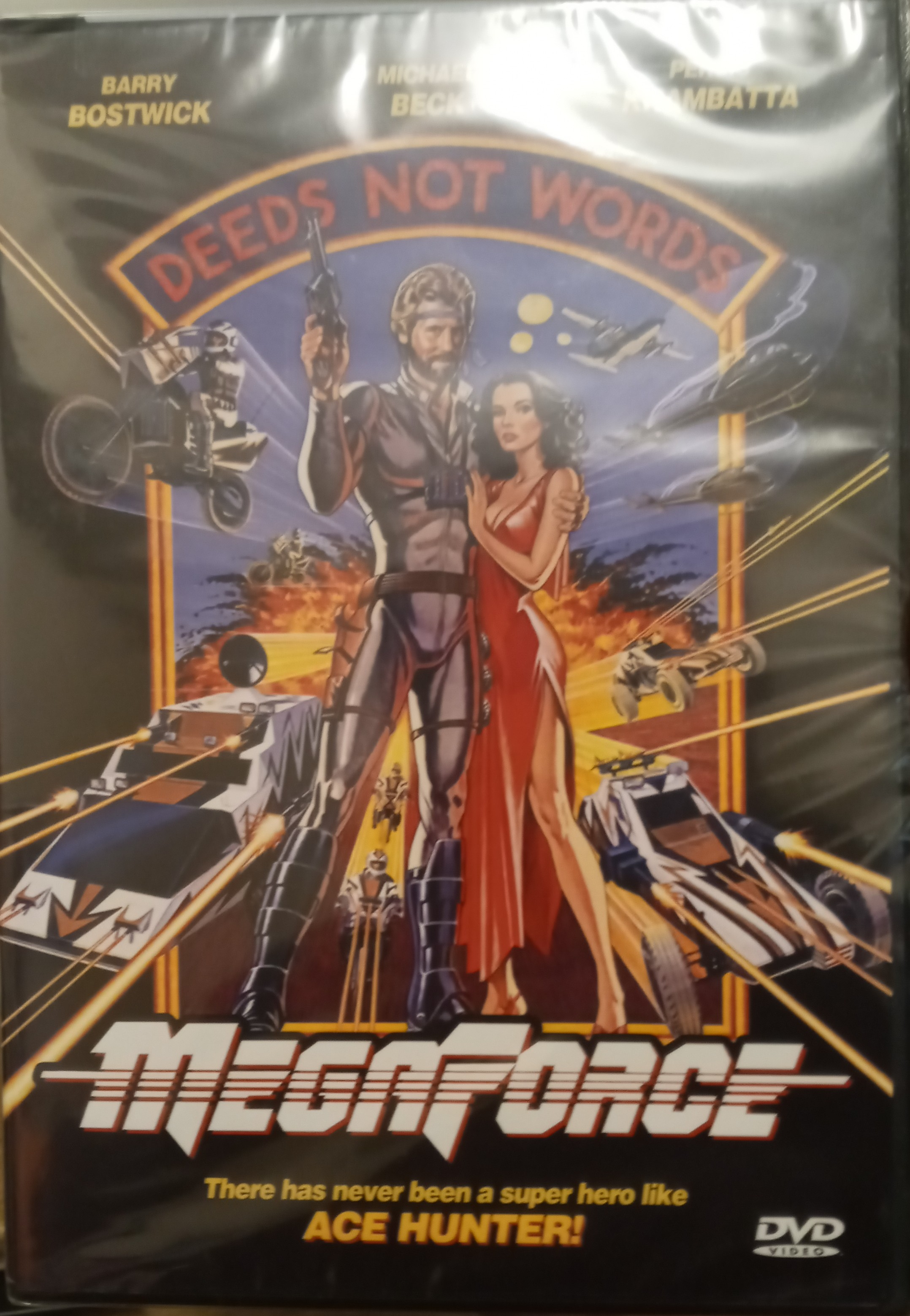 Amazon.com: Megaforce BD 1982 [Blu-ray] : Henry Silva, Barry Bostwick ...