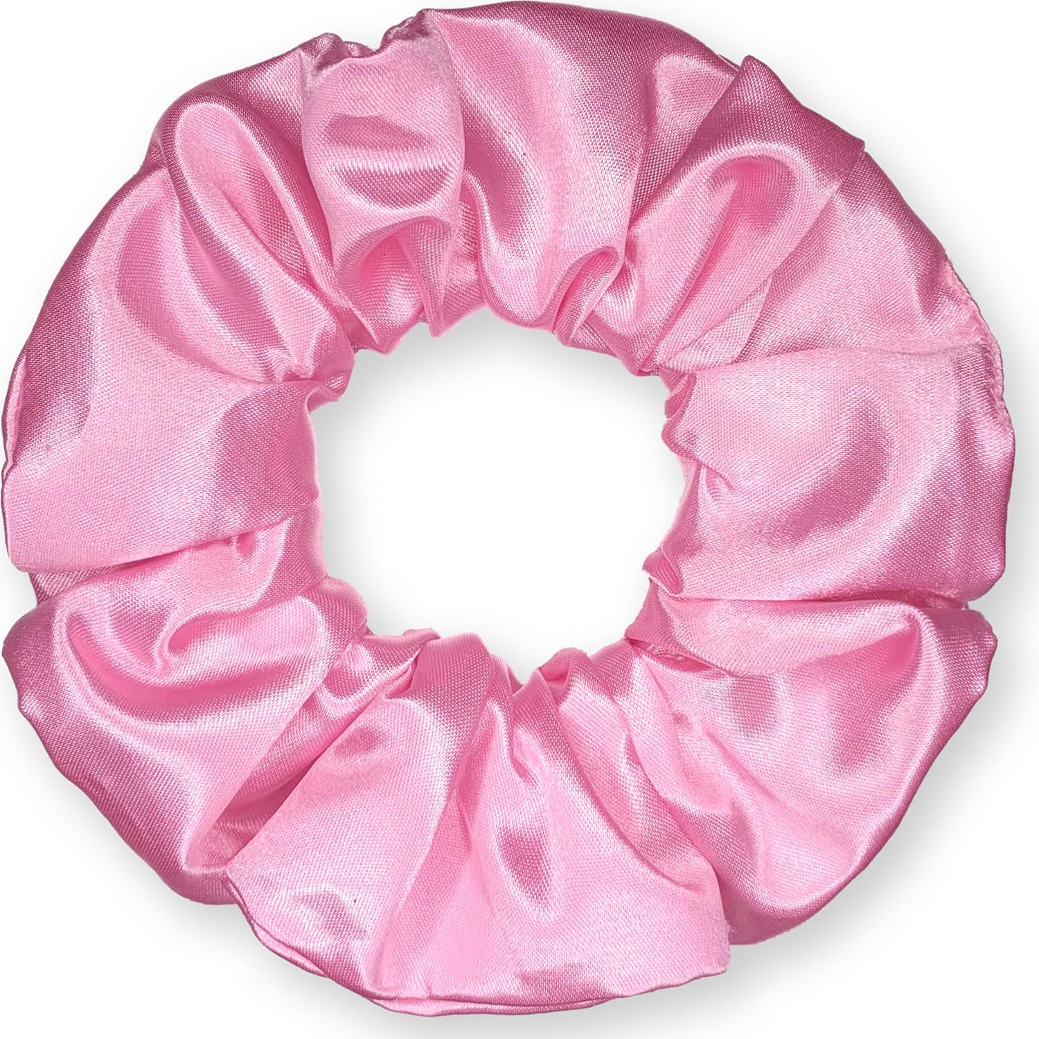 Amazon.com : Satin Scrunchies Elegant Bridal Satin Ponytail Holders ...