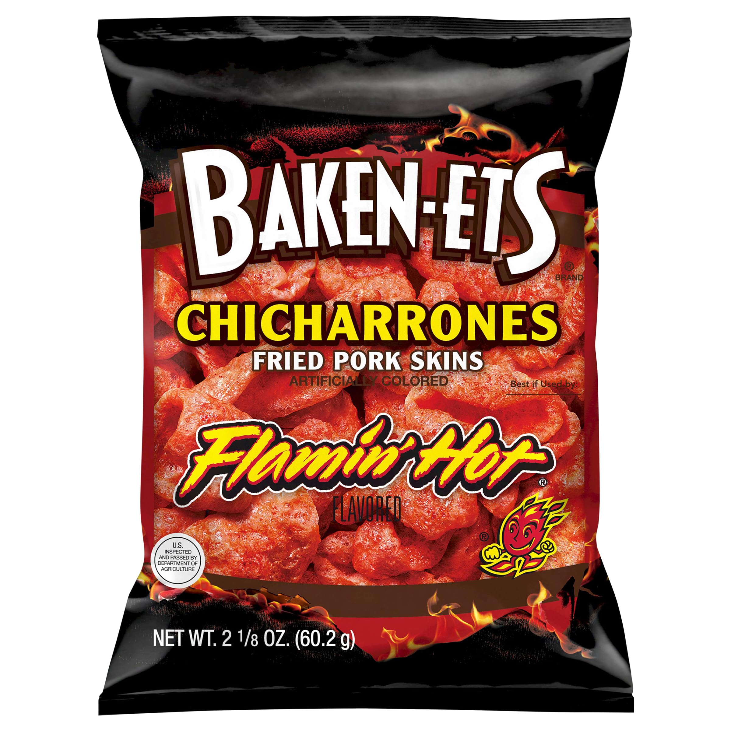 Amazon.com: Baken-Ets, Hot & Spicy, 2.125 Ounce