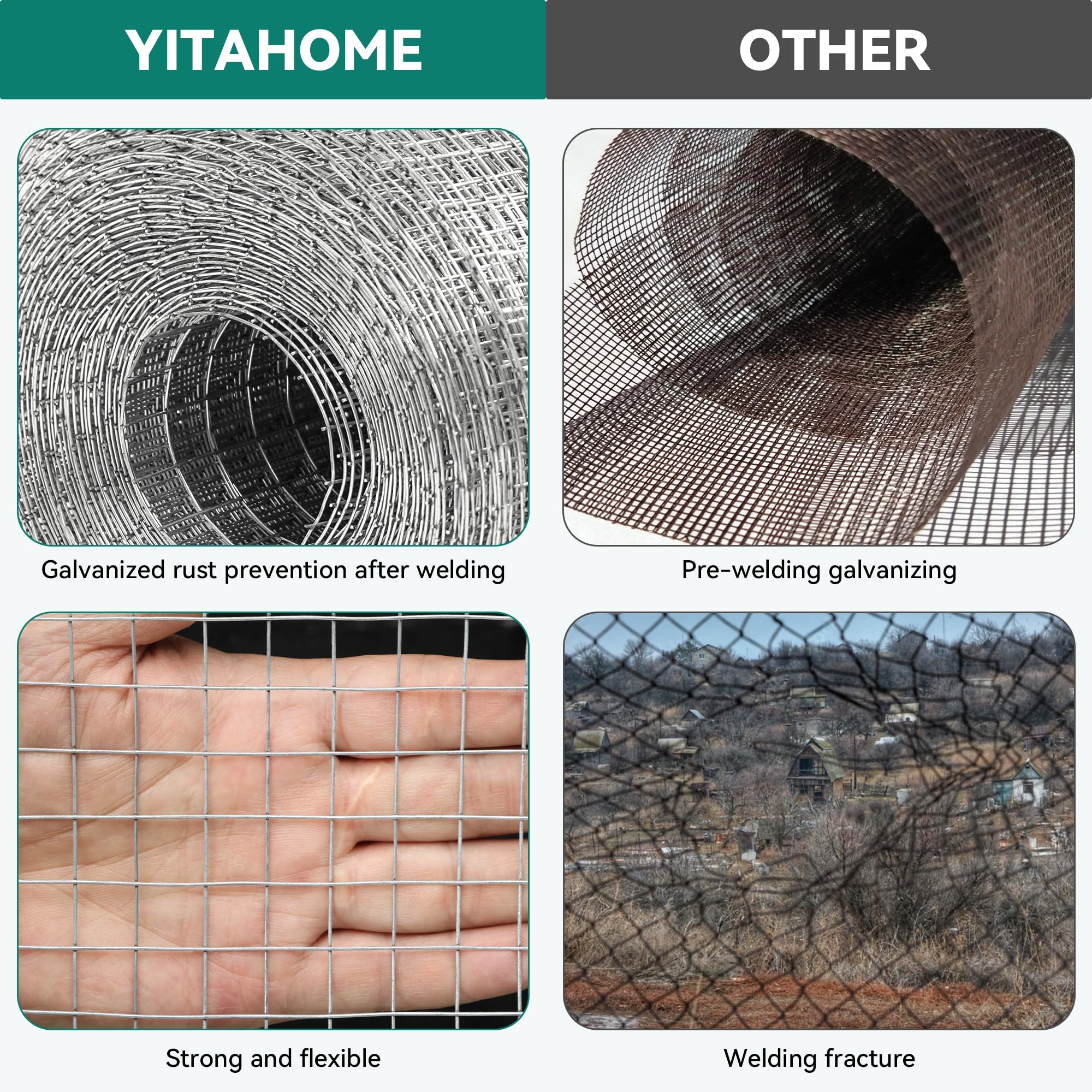 Snapklik.com : 19 Guage Hardware Cloth 1/2 Inch, 48 Inch X 50 FT ...