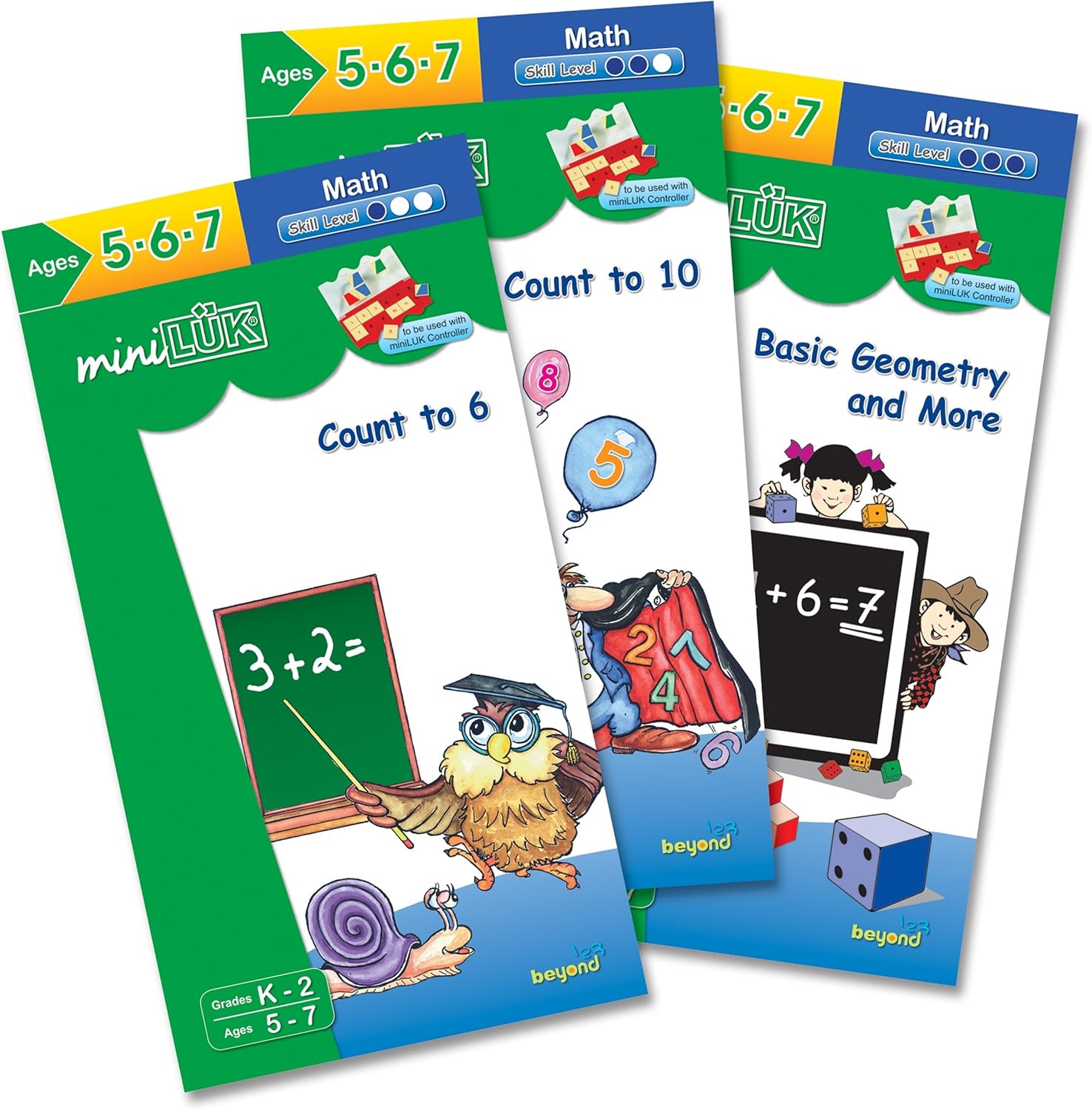 Amazon.com: Beyond123 miniLUK Brain Challenger - Math and Basic ...