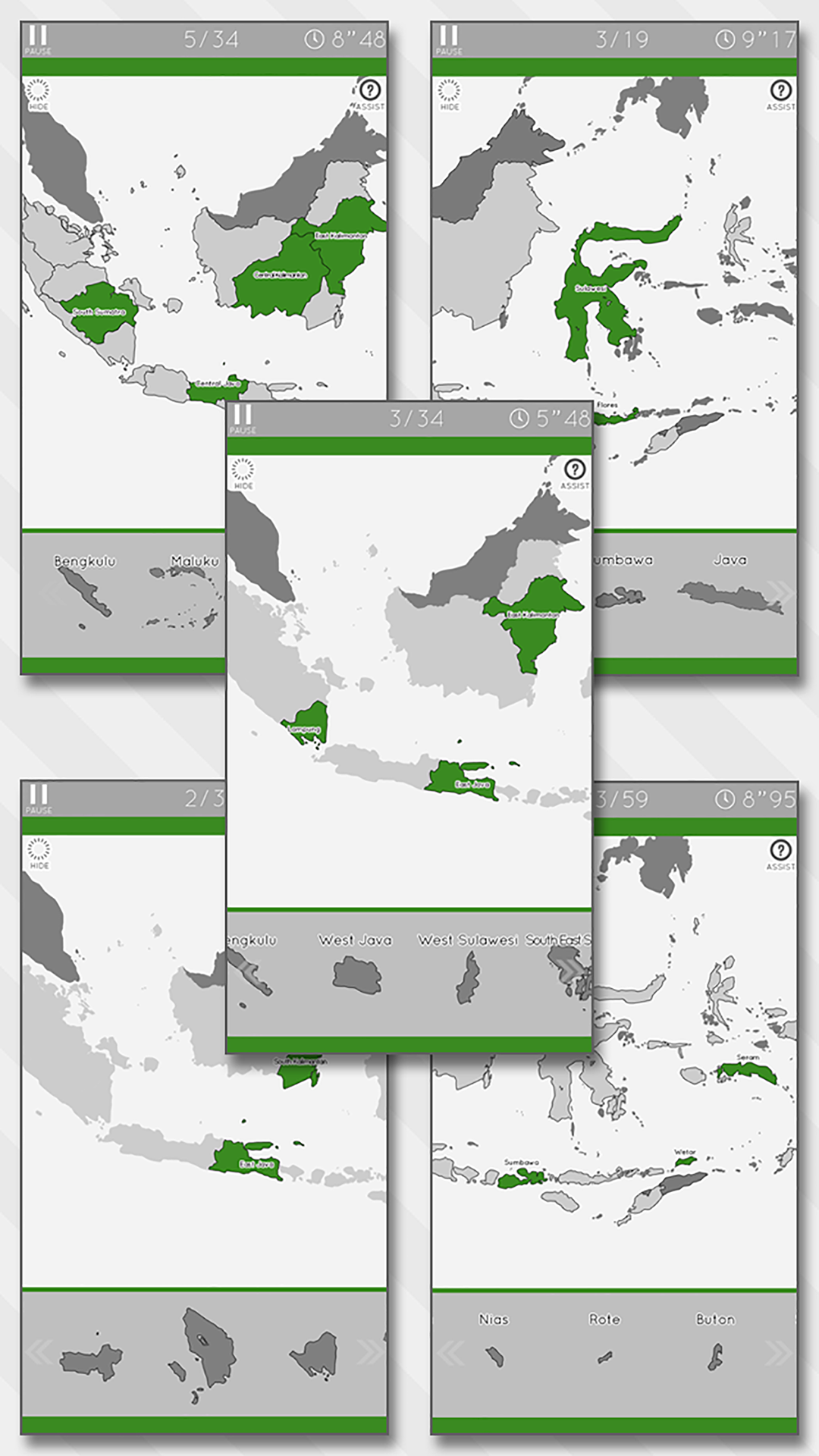 Enjoy Learning Indonesia Map Puzzle - App on Amazon Appstore