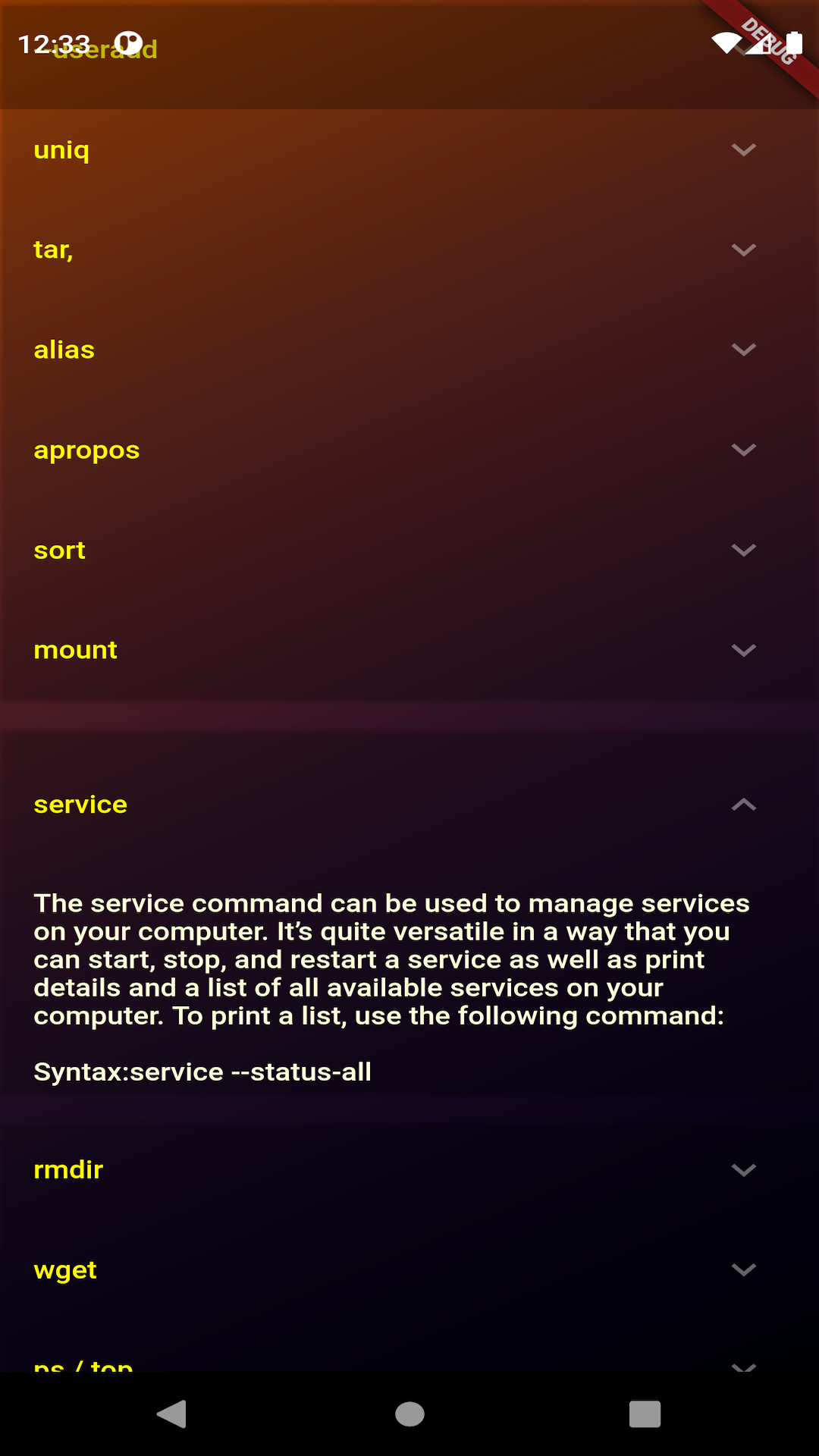 Linux Commands Tutorial - App on Amazon Appstore