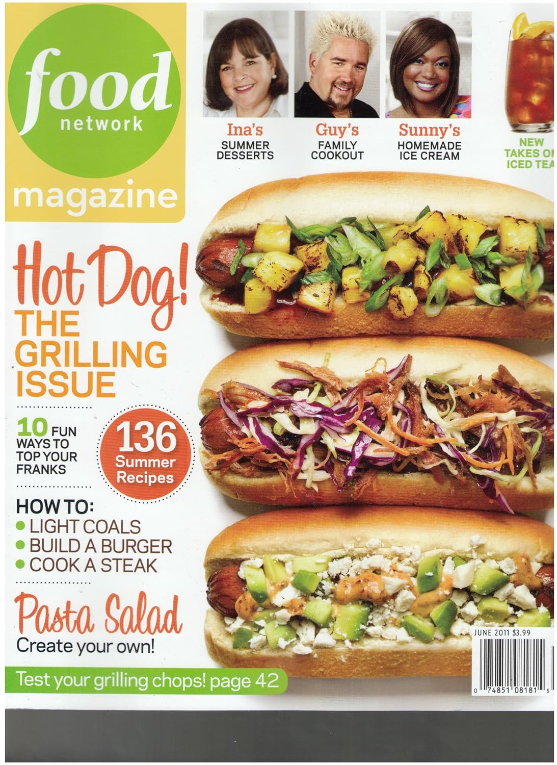 Food Network Magazine (Hot Dog the grilling issue, June 2011): Mailie ...