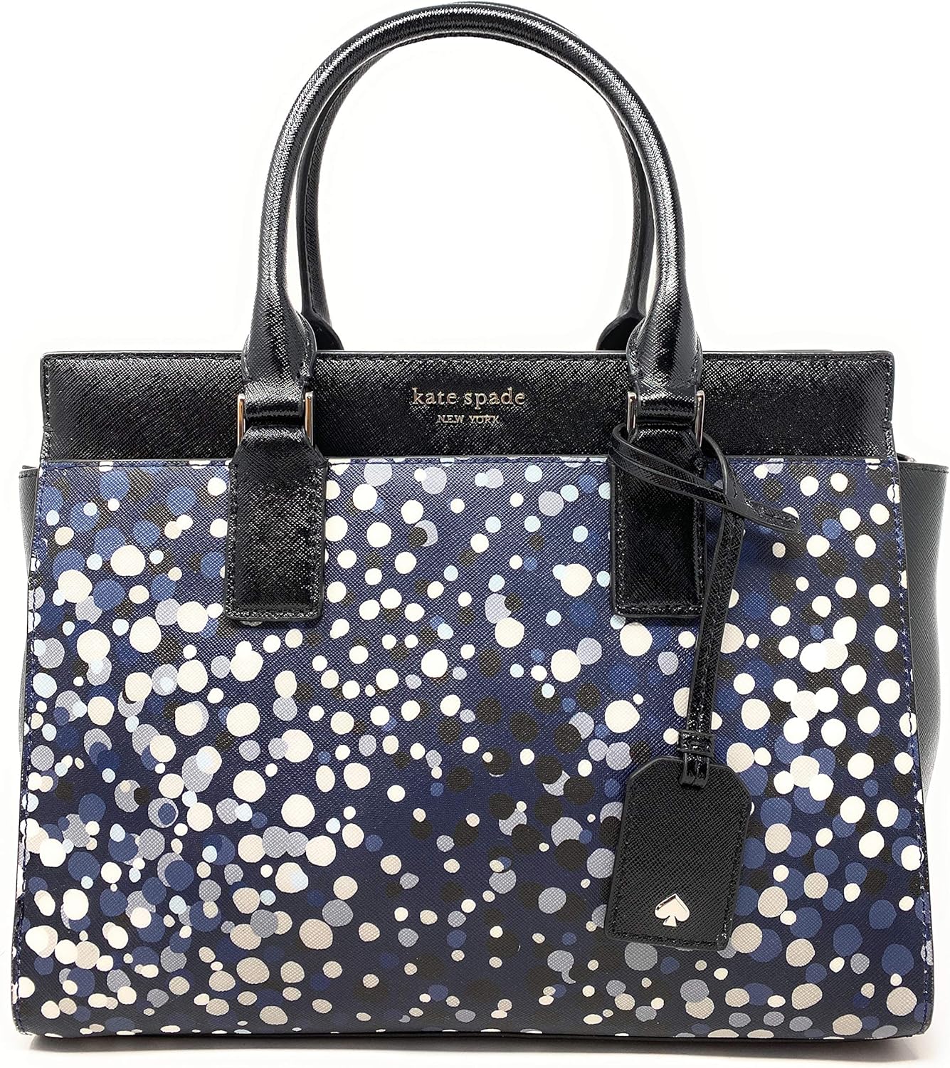 Kate Spade New York Cameron Soiree Dot Medium Satchel Purse (Multi ...