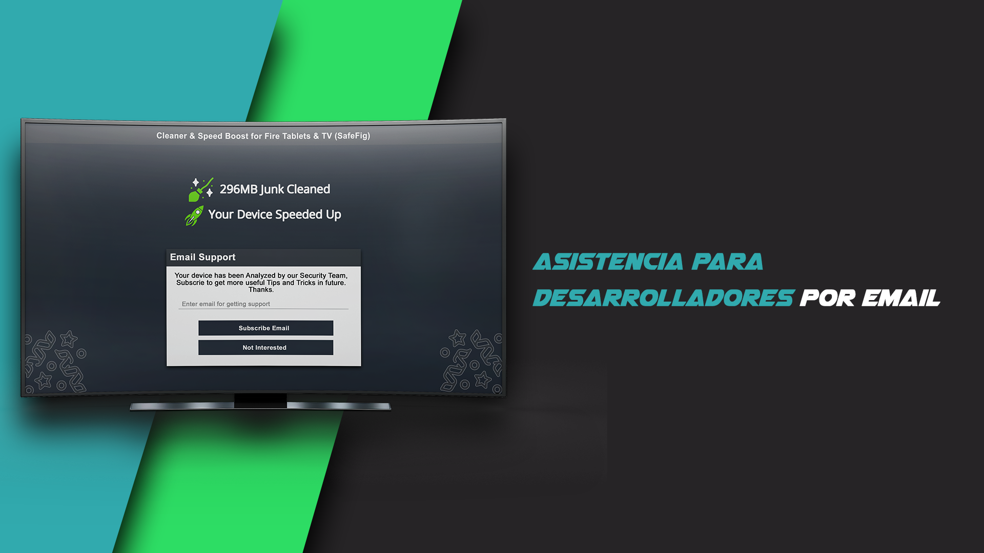Aplicación Cleaner & Speed Boost for Fire Tablets & TV (SafeFig) en ...