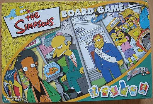 The Simpsons Board Game : Amazon.co.uk: Toys & Games