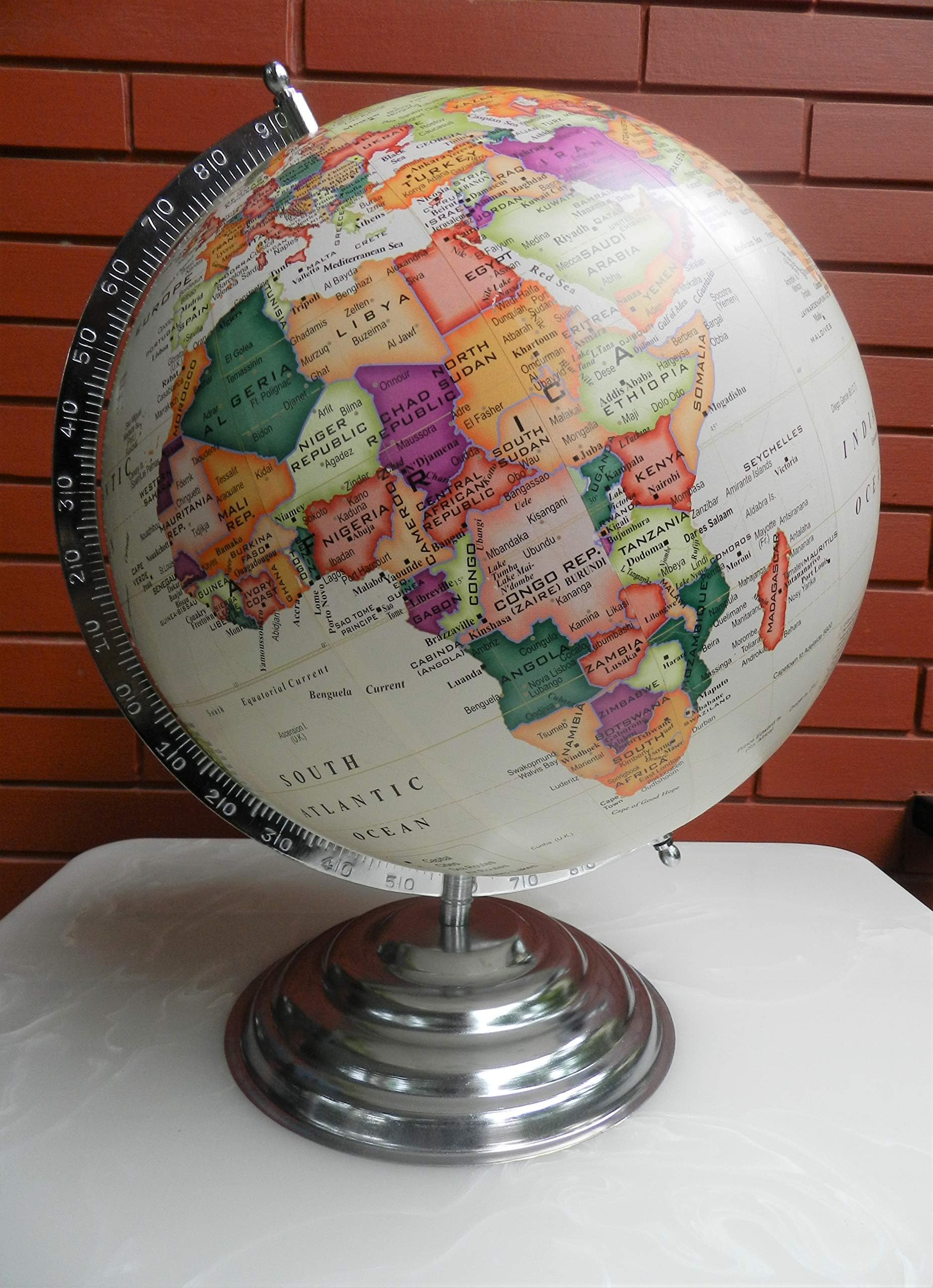 Cosmic globe Exports Kids Educational Political Laminated World Globe ...