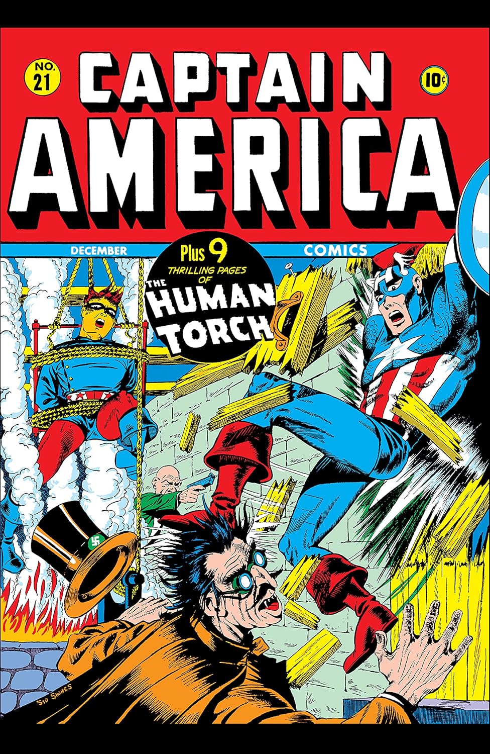 Amazon.com: Captain America Comics #21 (Captain America Comics (1941 ...