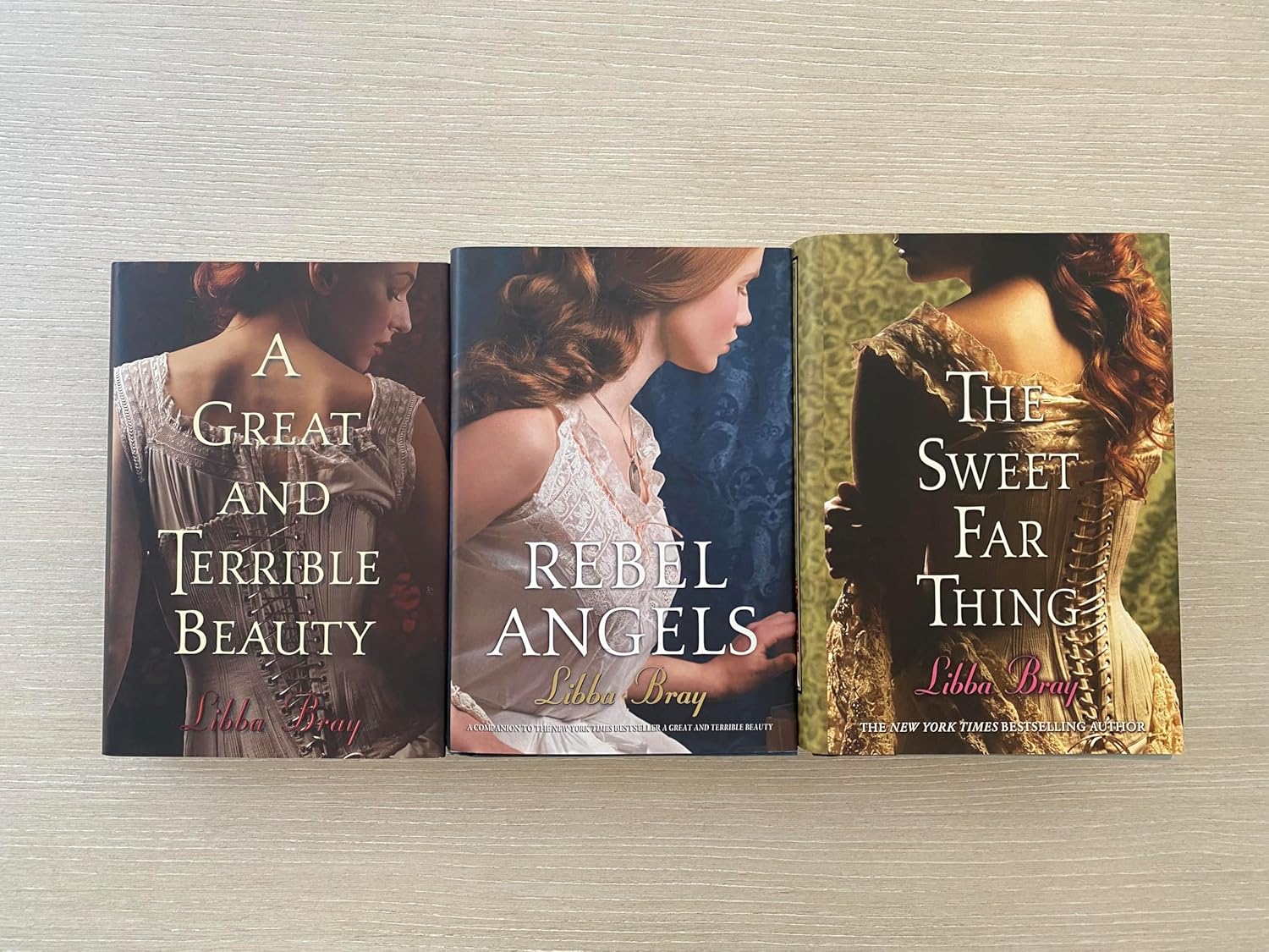 Set of 3 Libba Bray Novels - Rebel Angels, A Great and Terrible Beauty ...