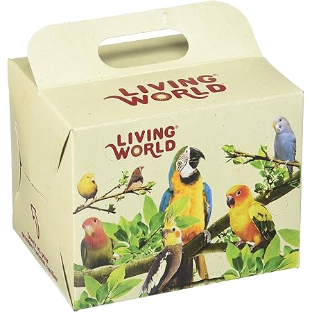 Amazon.com : Living World Bird Carrier Cardboard Box : Pet Carriers ...