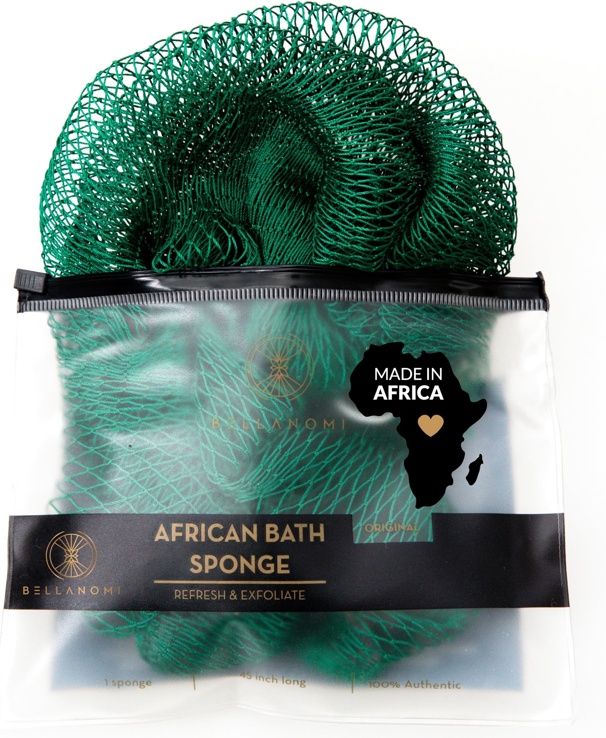 Amazon.com: African Net Sponge with Handles 3 Pieces Long African ...