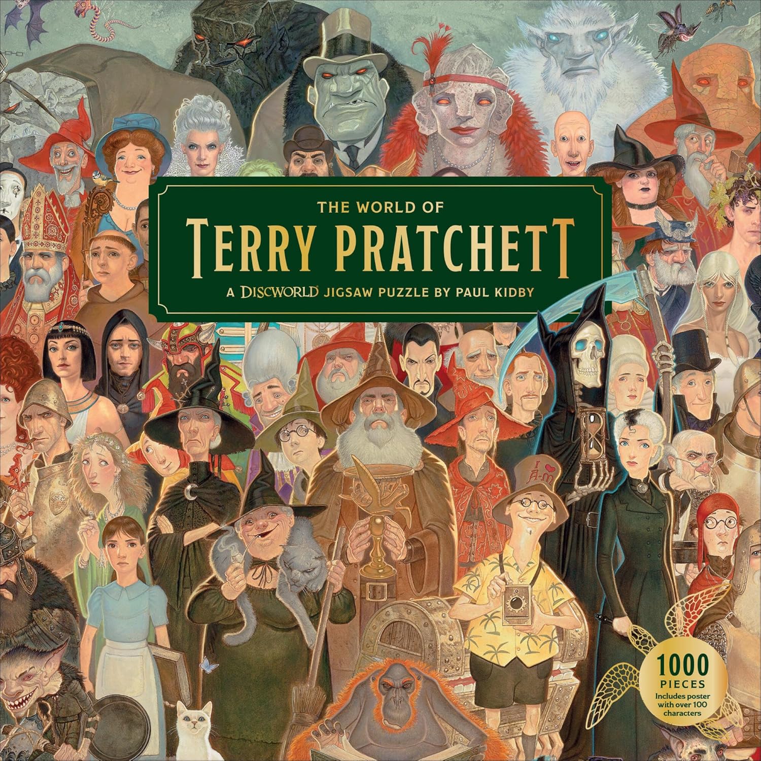 The World of Terry Pratchett 1000 Piece Puzzle: A Discworld Jigsaw by ...