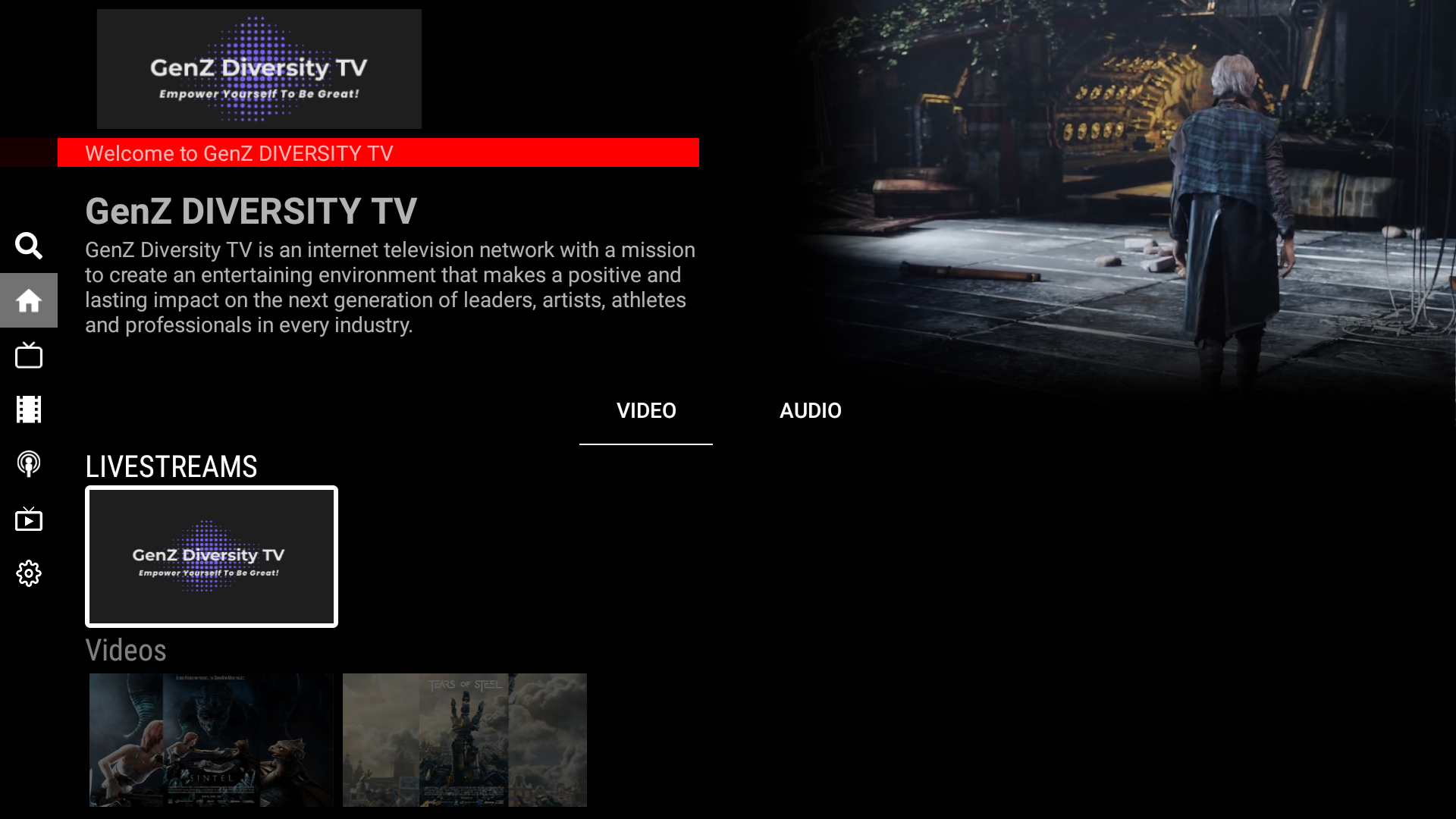 GenZ DIVERSITY TV - App on Amazon Appstore