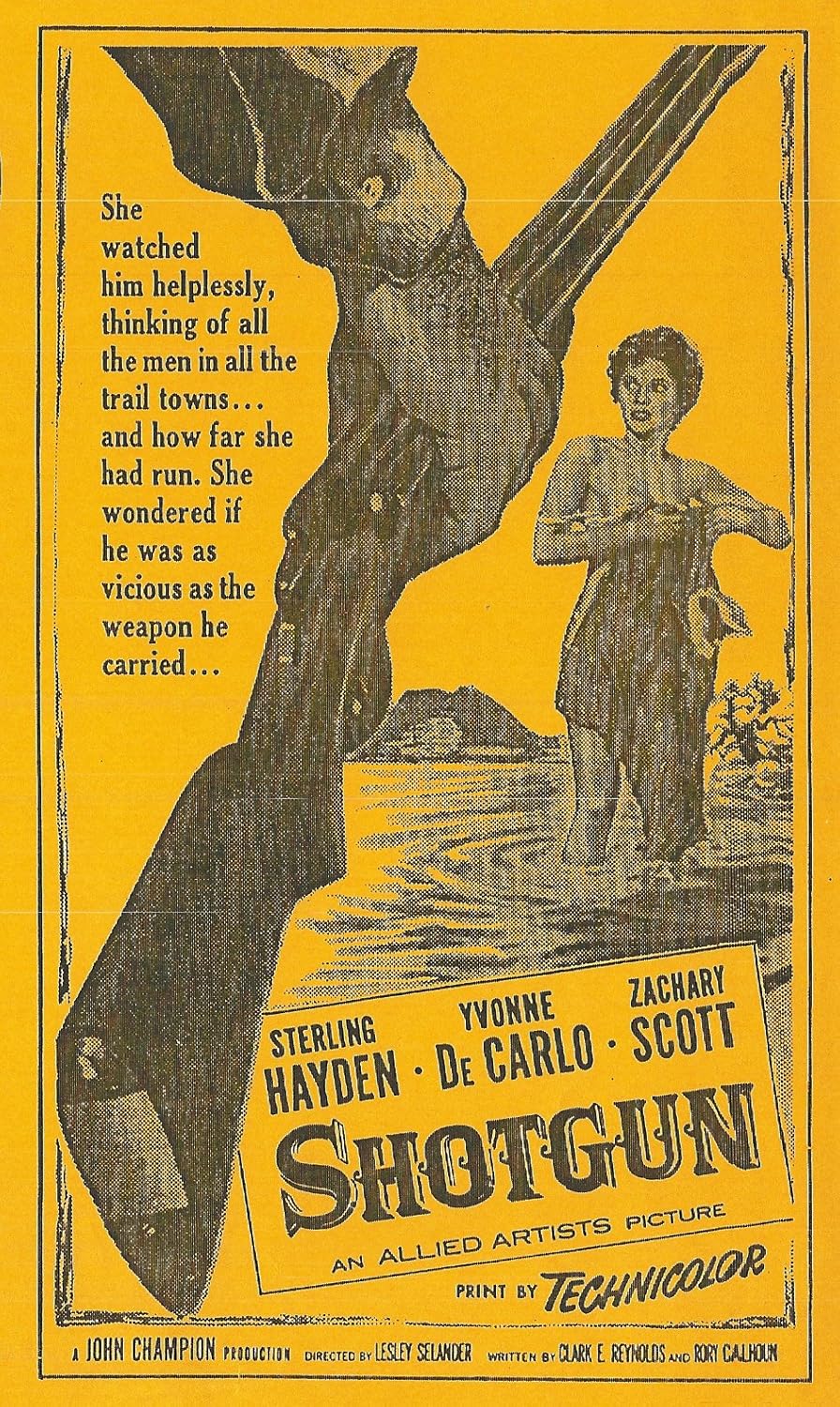 Amazon.com: Shotgun [VHS] : Sterling Hayden, Yvonne De Carlo, Zachary ...