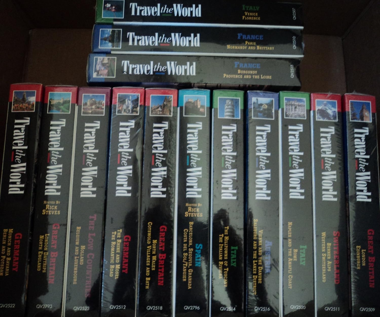 Amazon.com: Travel the World Hosted by Rick Steves VHS set of 14 ...