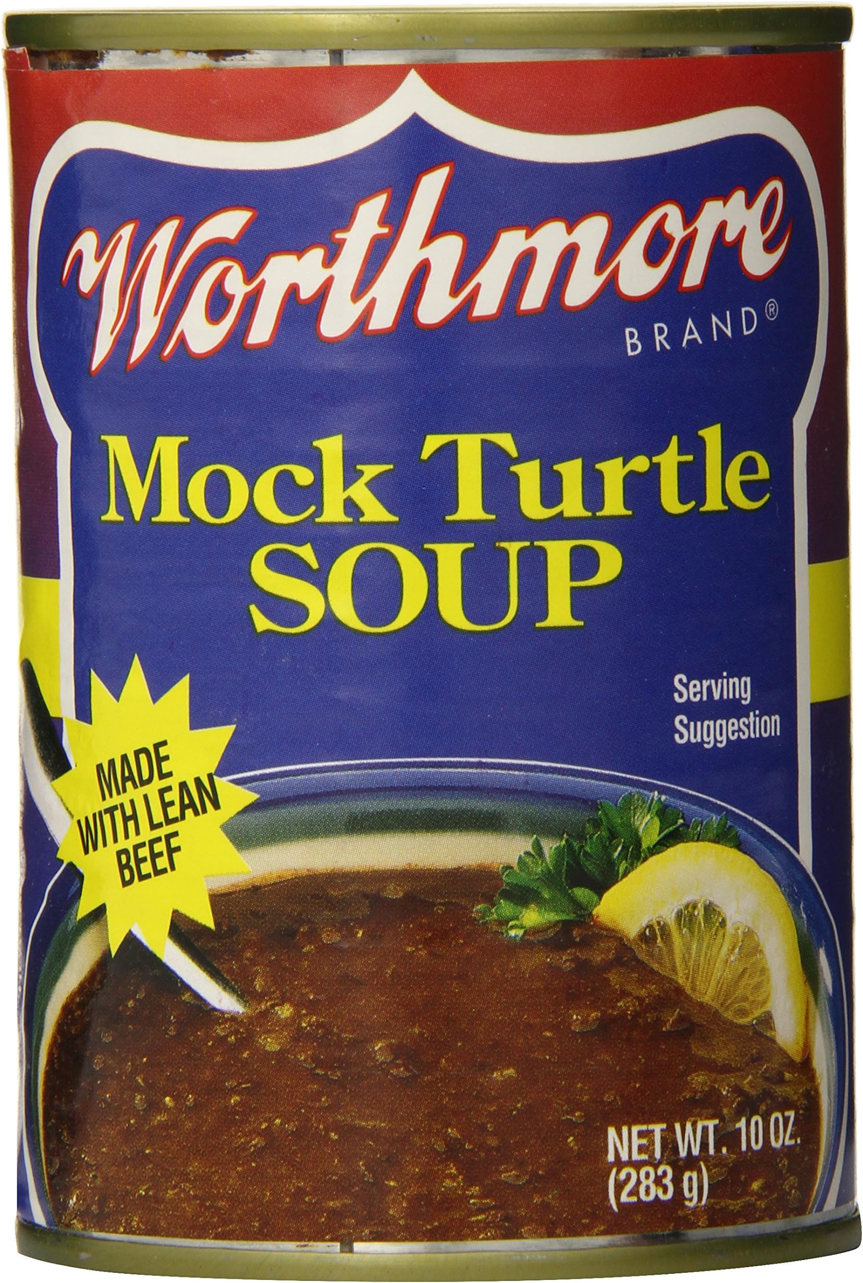 Amazon.com : Worthmore Mock Turtle Soup, 10-ounce (Pack of 6) : Gourmet ...