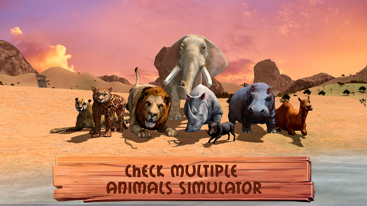 Wild Animals World: Savannah Surviving Simulator | Multiple Choices to ...