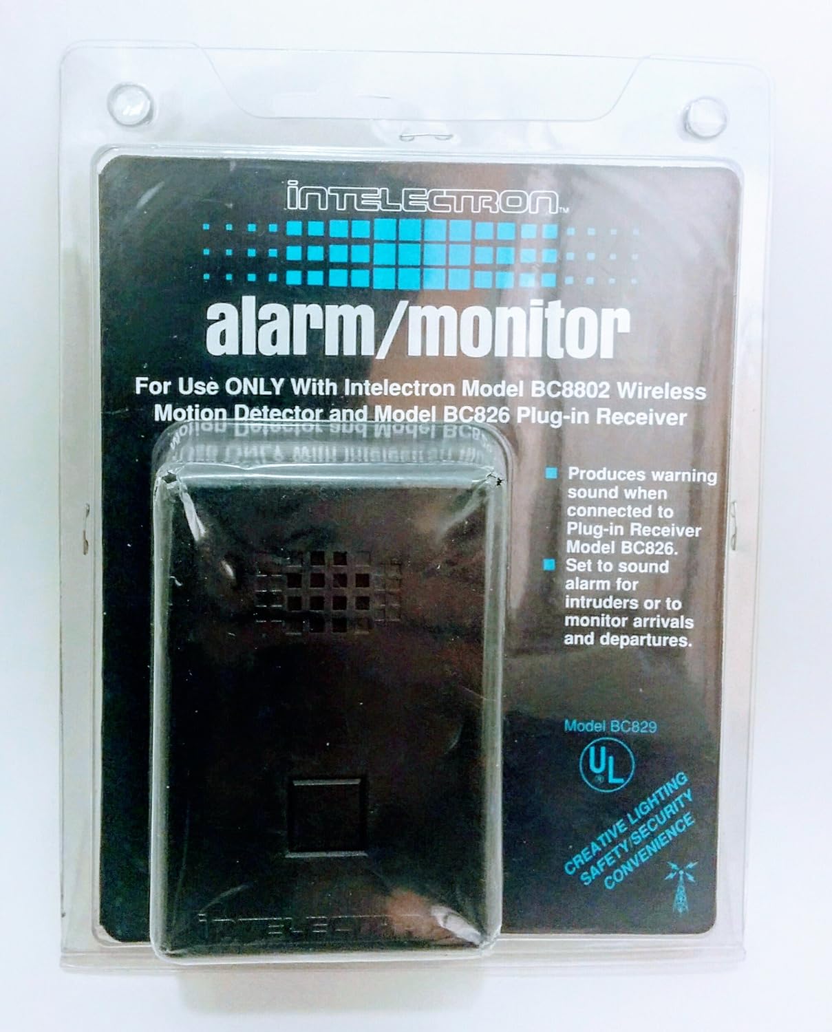 Intelectron BC829 Alarm Monitor for use with BC8802 and BC826 - Amazon.com