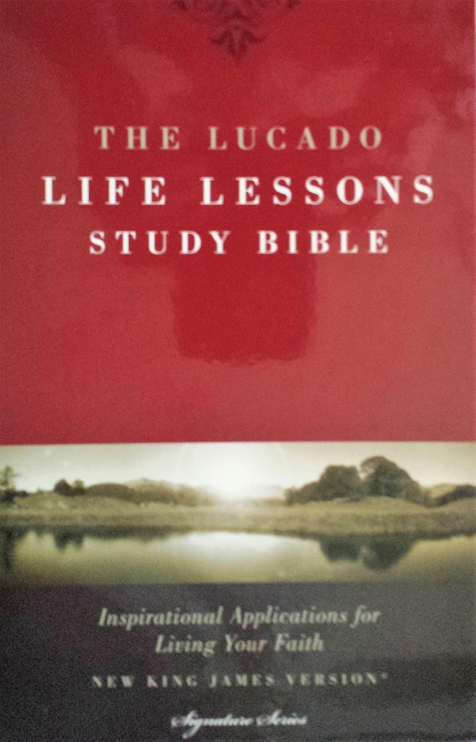 The Lucado Life Lessons Signature Series Study Bible with Black ...