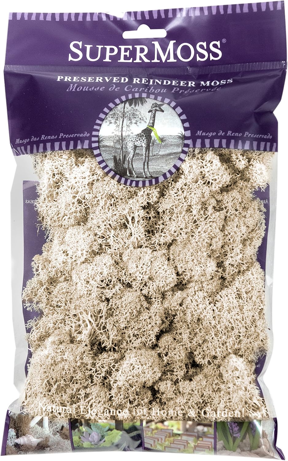 Amazon.com: SuperMoss 7 59834 2, Natural, Super 21702 Reindeer Moss ...