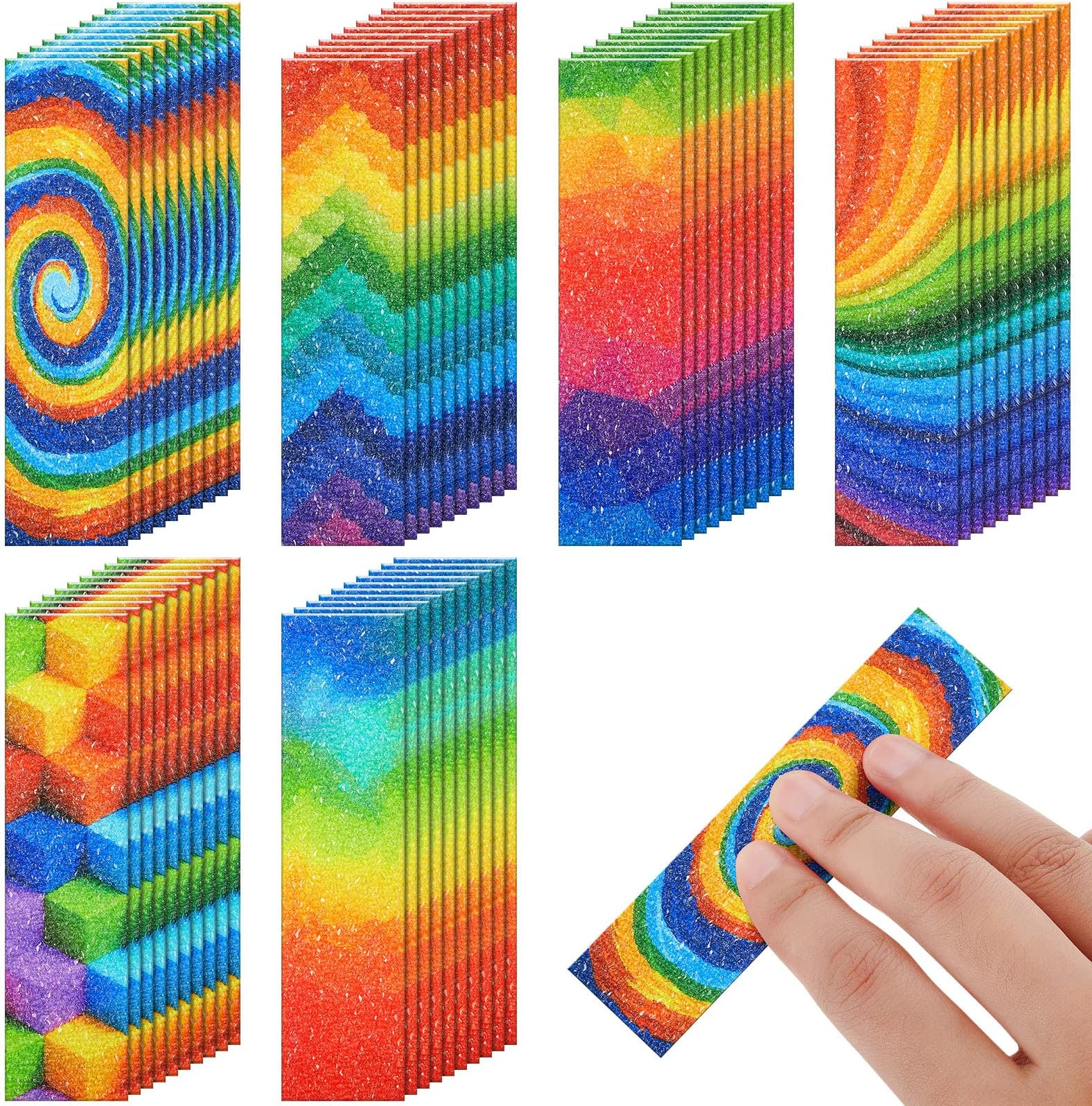 Amazon.com : 40 Pcs Calm Strips,Calm Strips for Anxiety Sensory ...