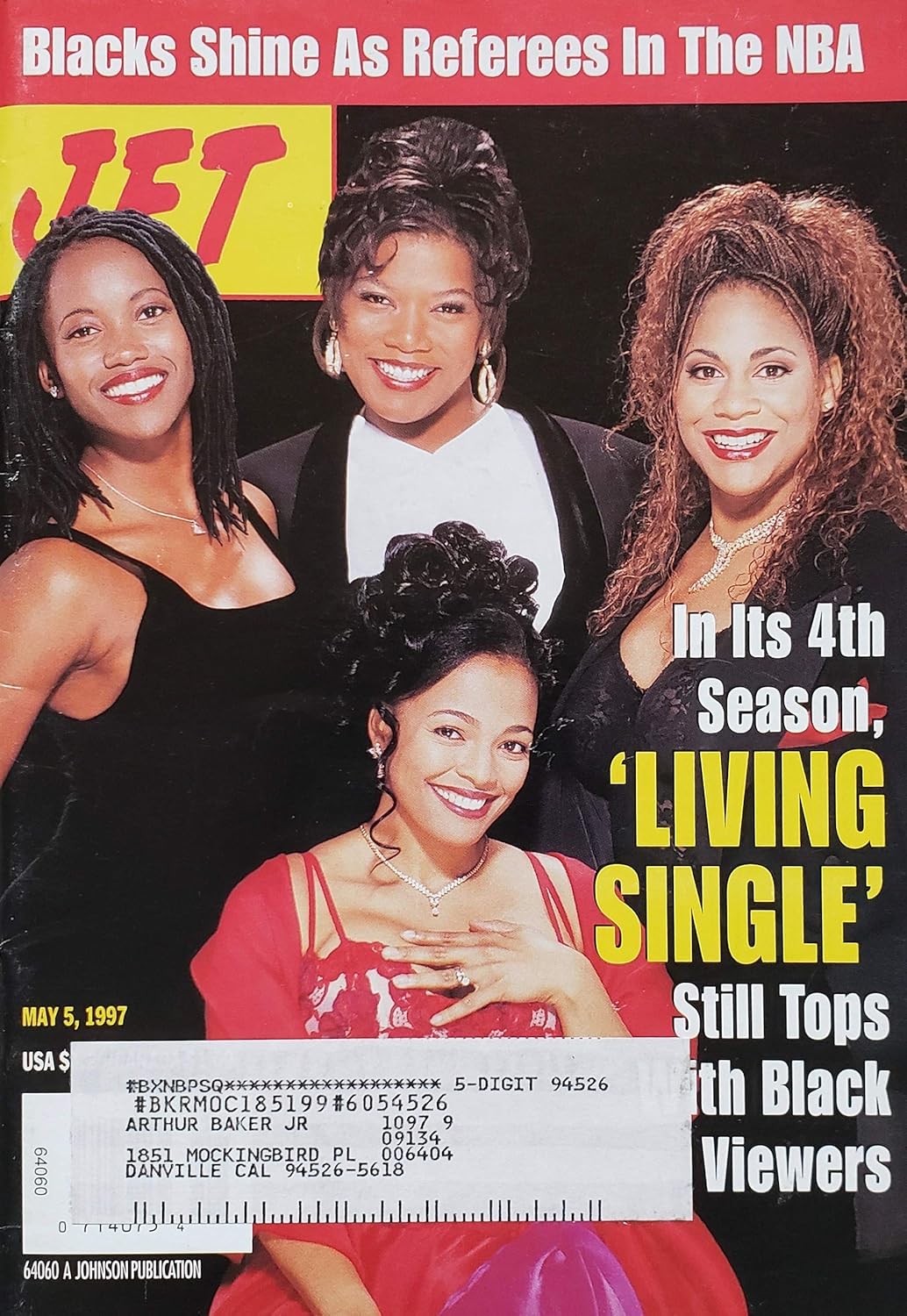 Jet Magazine May 5, 1997 * In It's 4th Season, 'Living Single' Still ...
