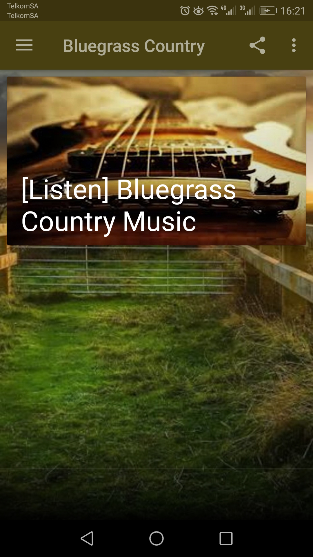 Bluegrass Country Music - App on Amazon Appstore