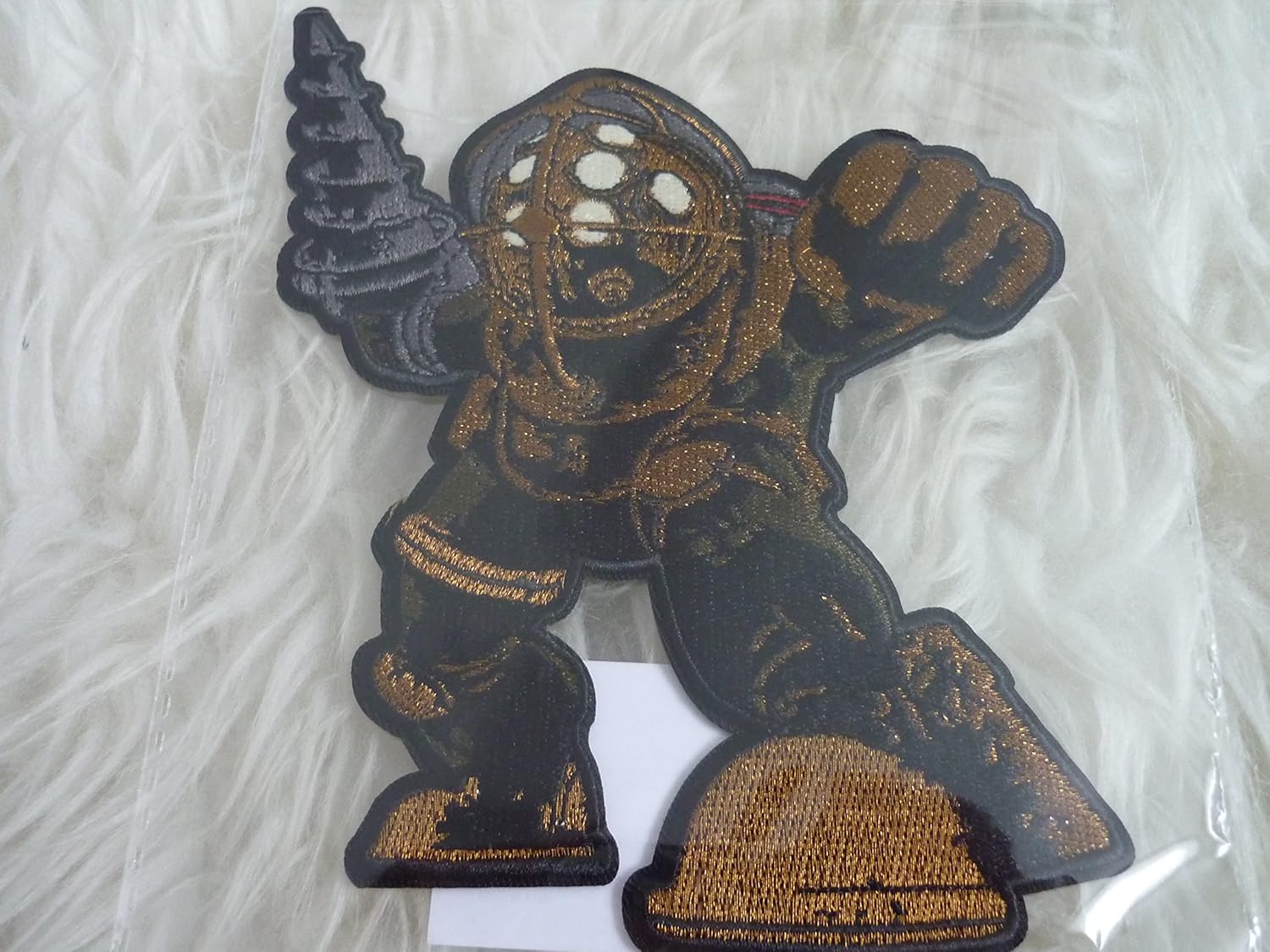 Loot Crate Gaming Bioshock Patch Big daddy Glow in the Dark Eyes ...