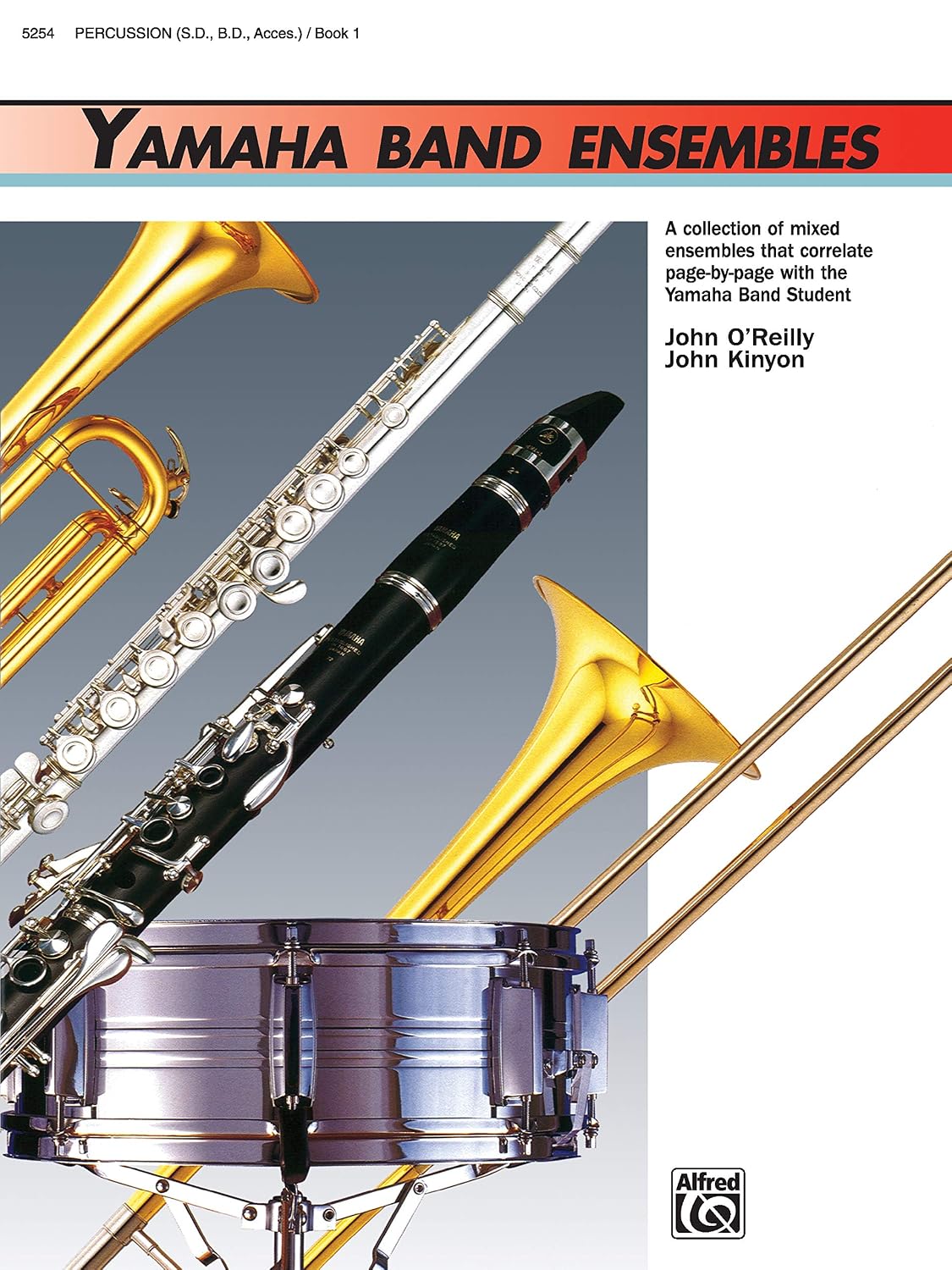 Yamaha Band Ensembles, Book 1: Percussion (Yamaha Band Method): Kinyon ...