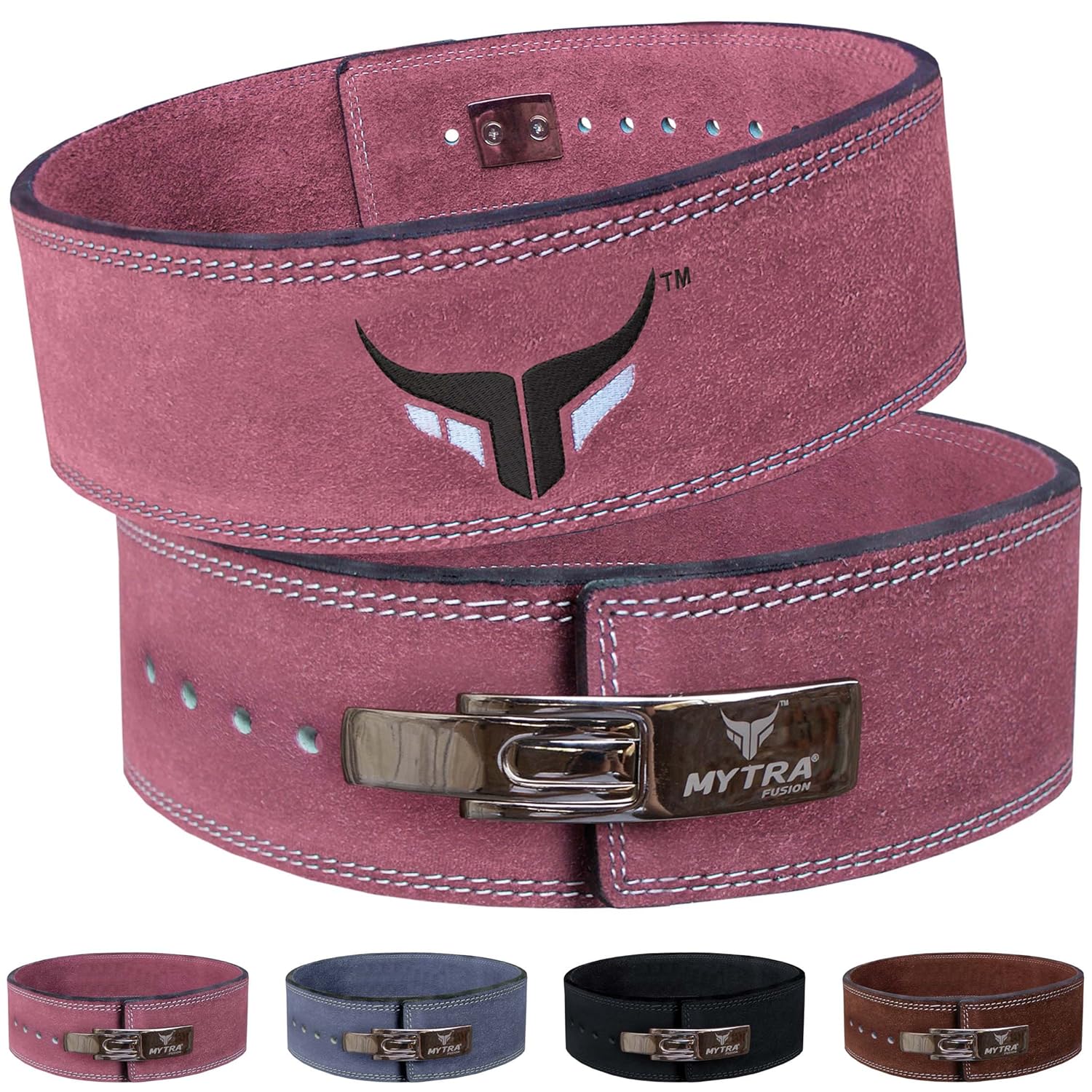Mytra Fusion Leather Weight Lifting Power Lifting Back Support Belt mytra-fusion-leather-weight-lifting-power-lifting-back-support-belt