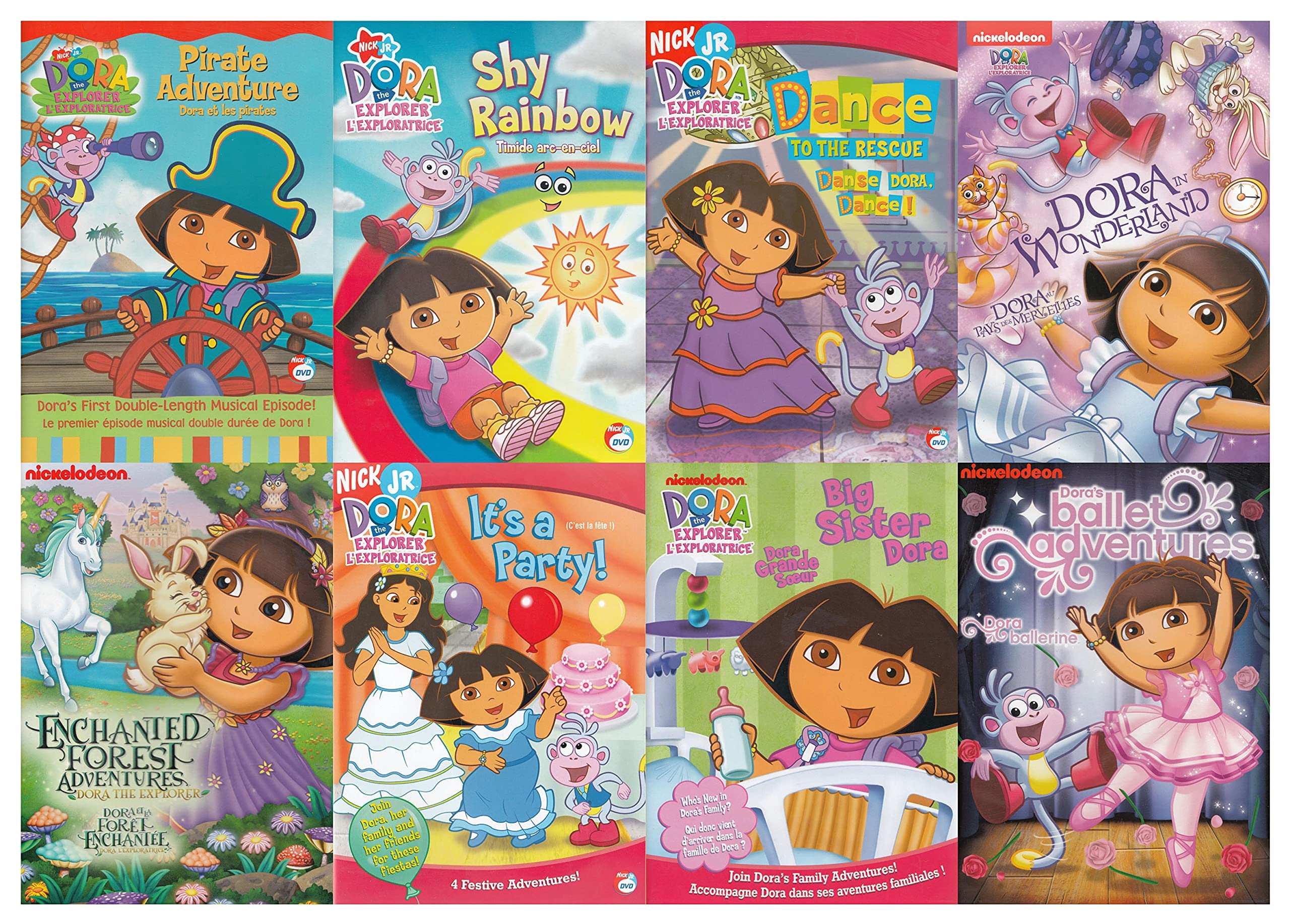 Dora The Explorer Pirate Adventure Shy Rainbow Dance To Rescue ...