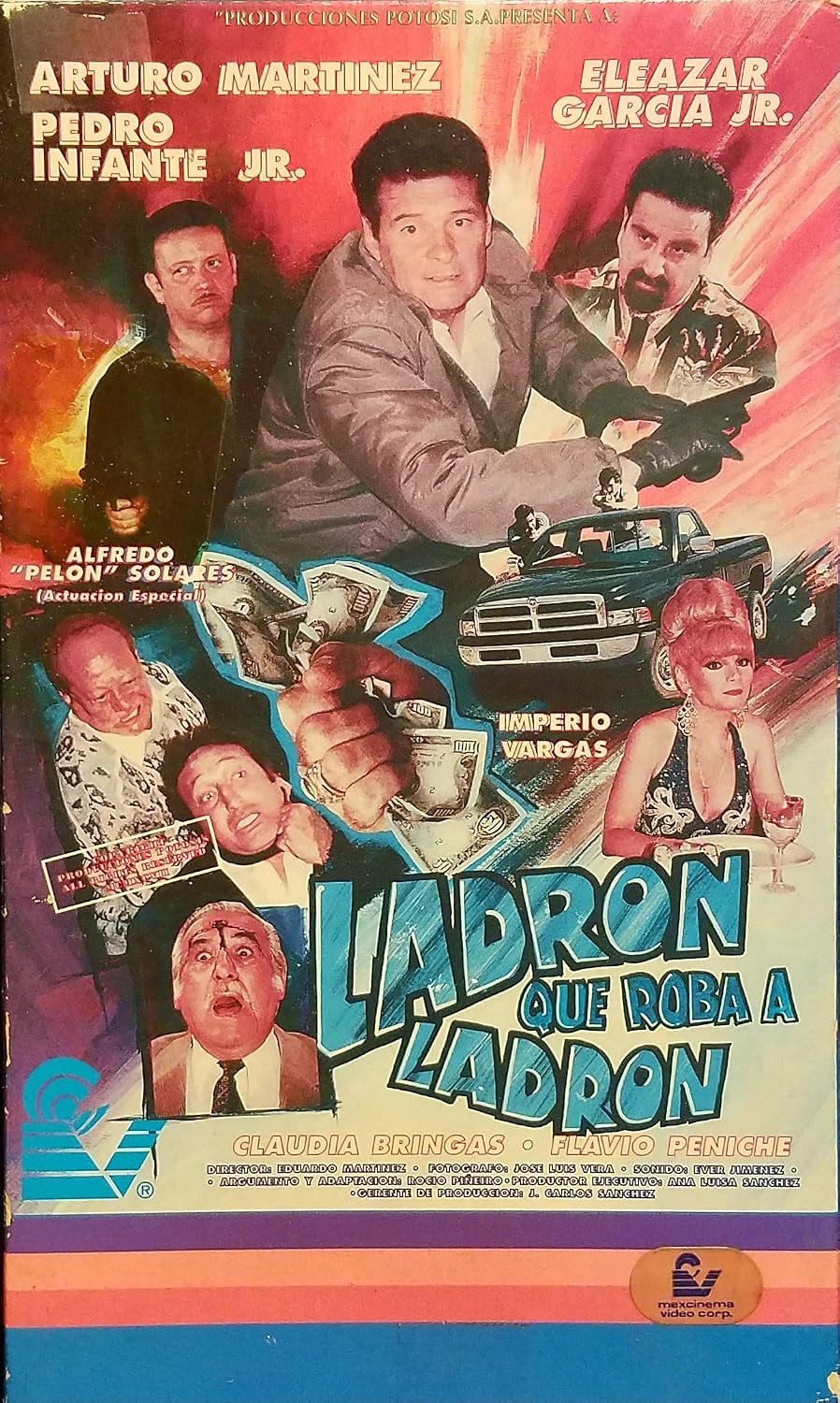Amazon.com: Ladron Que Roba a Ladron [VHS] : Pedro Infante Jr.: Movies & TV
