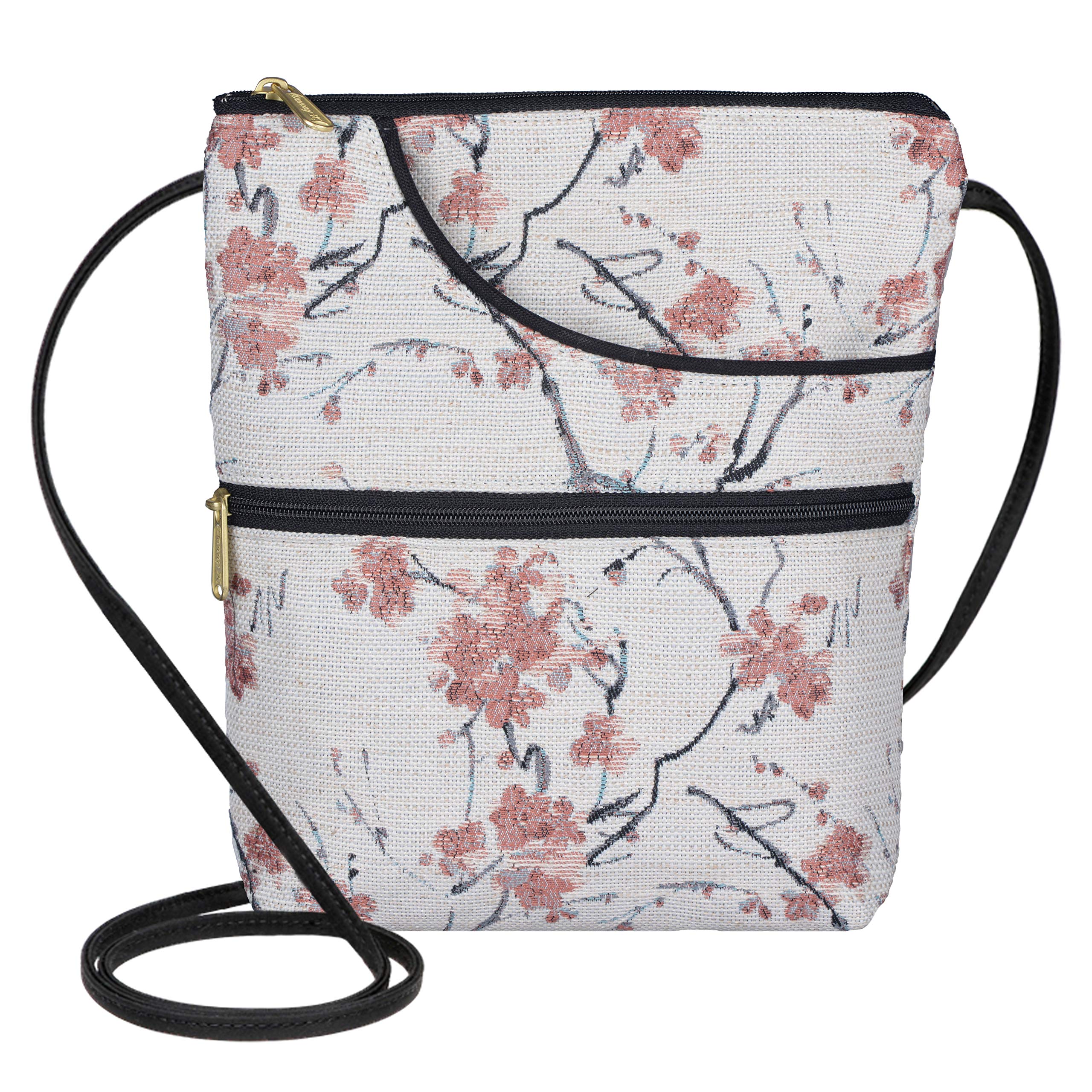Danny K. Women's Tapestry Bella Purse Crossbody Handbag, Adjustable ...