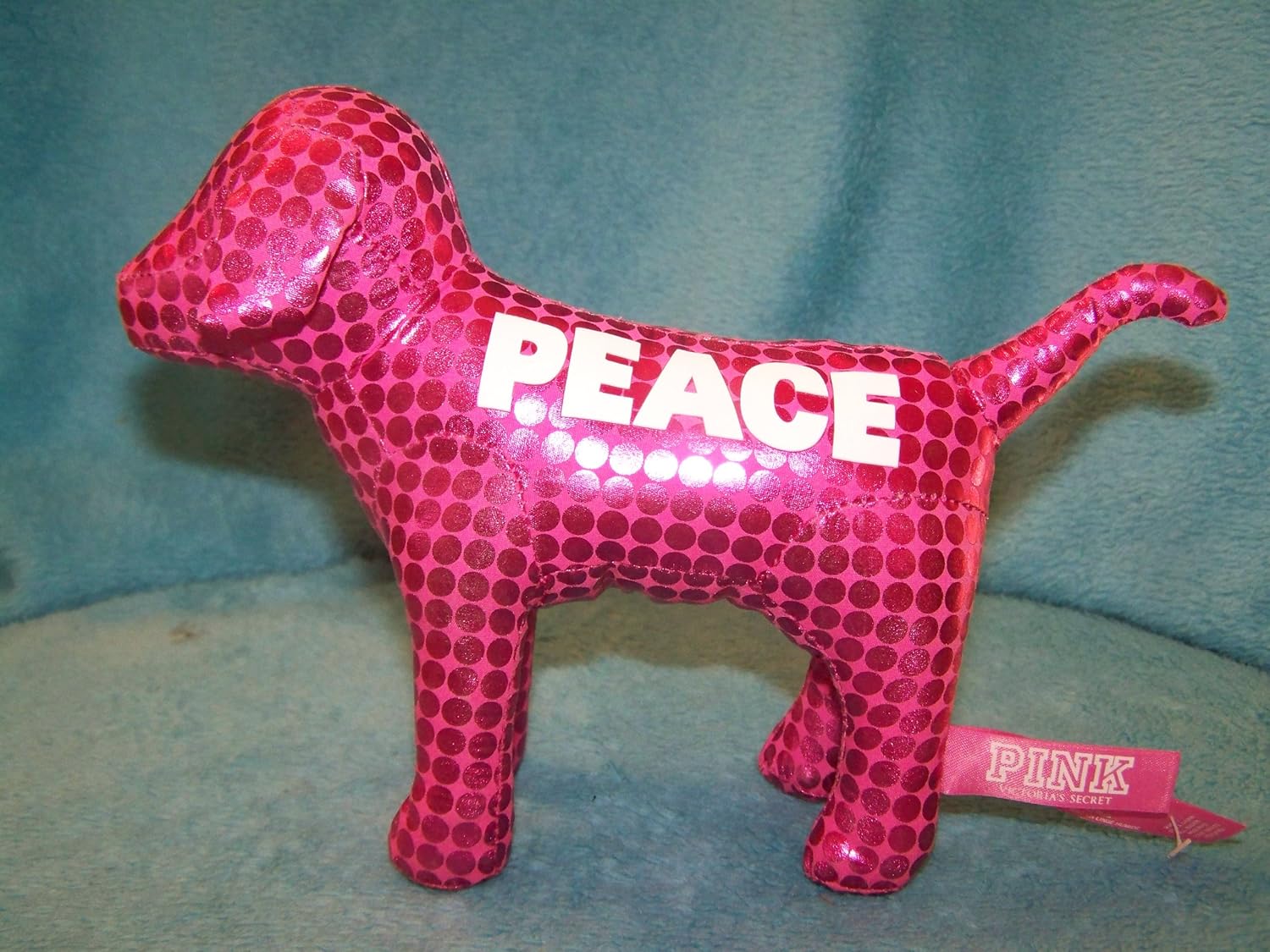 Amazon.com: Victorias Secret Pink Dog:"Pink Bling Peace" : Pet Supplies