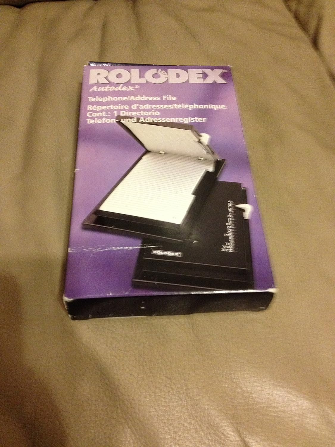 Amazon.com : Rolodex Autodex Telephone & Address List Finder, 7/8in.H x ...