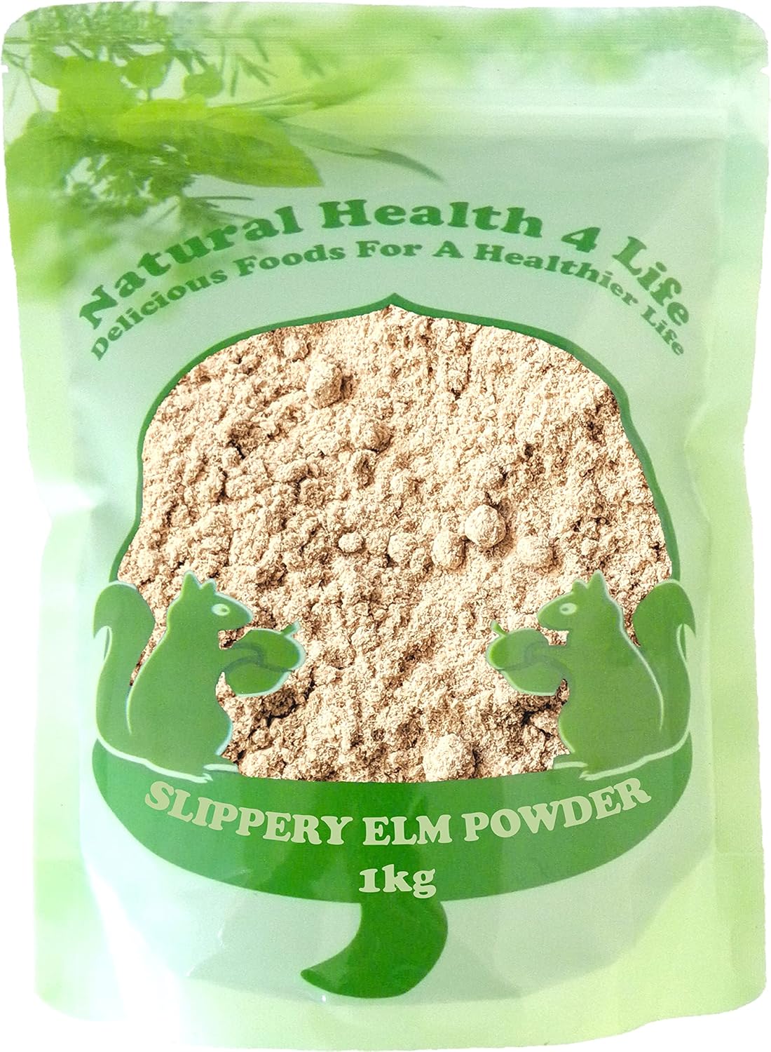 Natural Health 4 Life 100% Pure Inner Bark Slippery Elm Powder ...