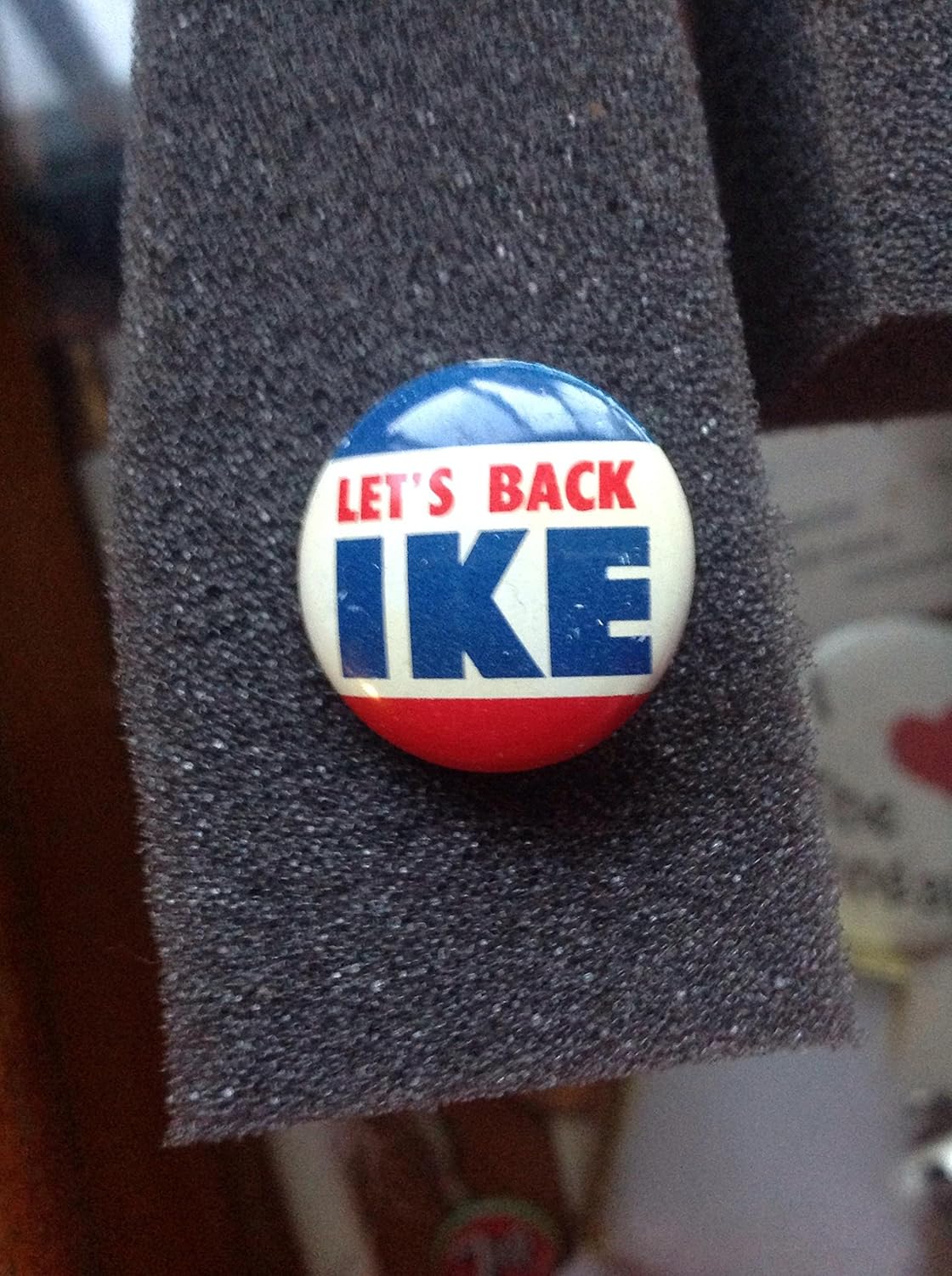 Amazon.com: Let's Back Ike Dwight Eisenhower Pin