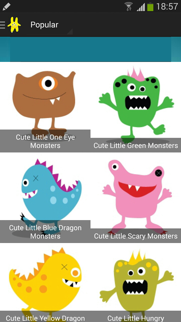 Cute Little Monsters Wallpaper For Your Kindle Device - App on Amazon ...