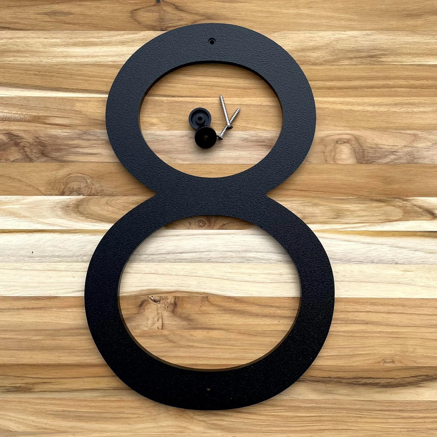 Amazon.com: 12 inch Large Modern House Numbers, black plastic with ...