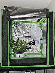Amazon.com: VIVOSUN Small Grow Tent for Aerogarden, Hydroponics Growing ...