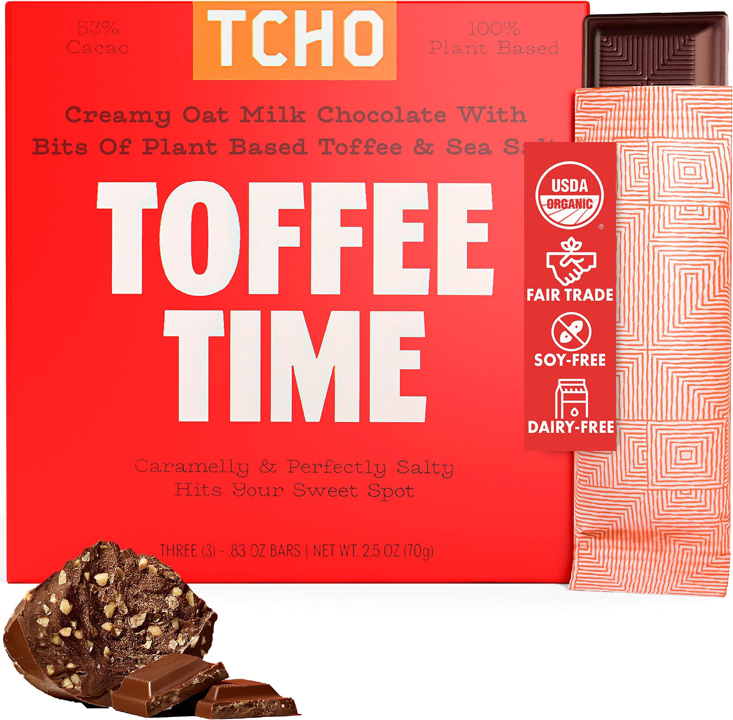 Amazon.com: TCHO Origins Chocolate Bar Gift Box (6 Bars) | Single ...