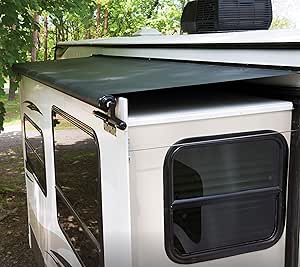 Amazon.com: Solera Black Slide Topper Awning - 8'6" (8'1" Fabric ...