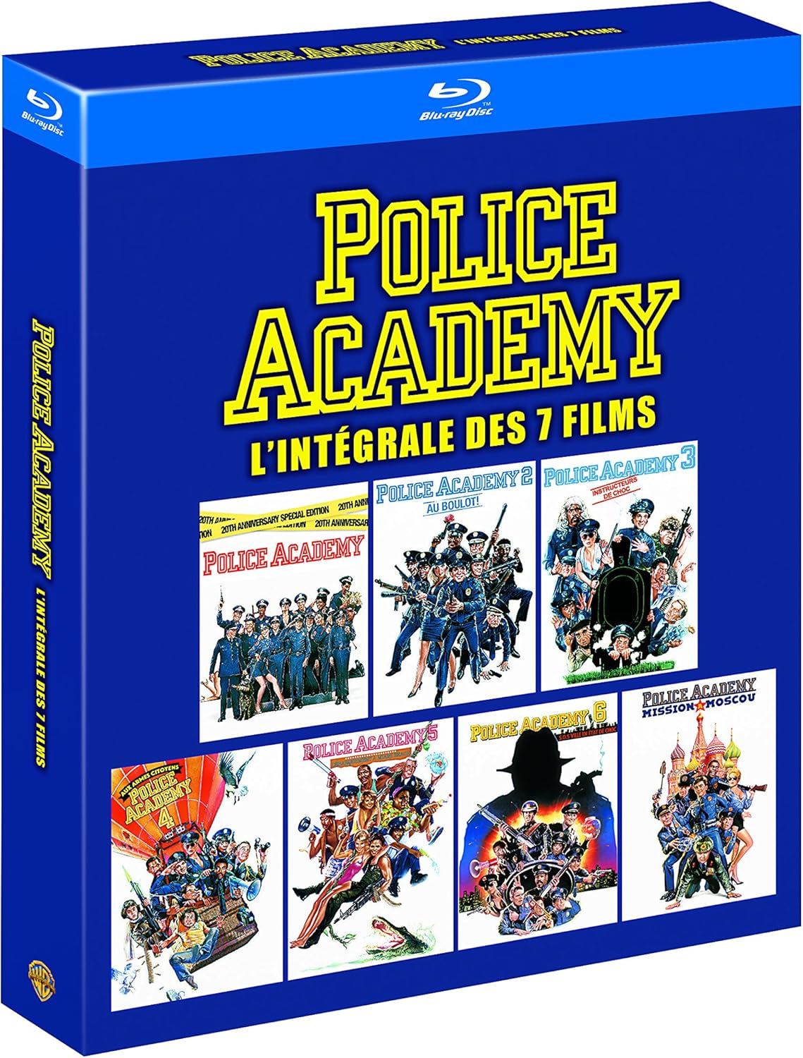 Police Academy - L'intégrale - Coffret Blu-Ray: Amazon.co.uk: DVD & Blu-ray