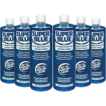 Amazon.com : Robarb 20154A-02 Super Blue Swimming Pool Clarifier, 1 ...