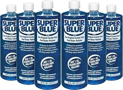 Amazon.com : Robarb 20154A-02 Super Blue Swimming Pool Clarifier, 1 ...