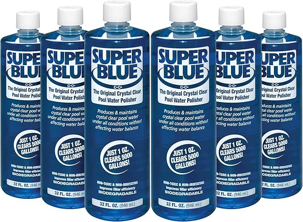 Amazon.com : Robarb 20154A-02 Super Blue Swimming Pool Clarifier, 1 ...