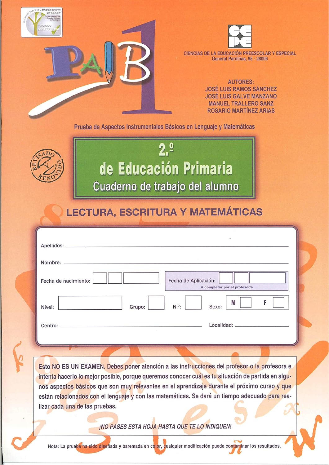 Amazon.com: PAIB 1. Cuaderno de trabajo del alumno 2º de Primaria ...
